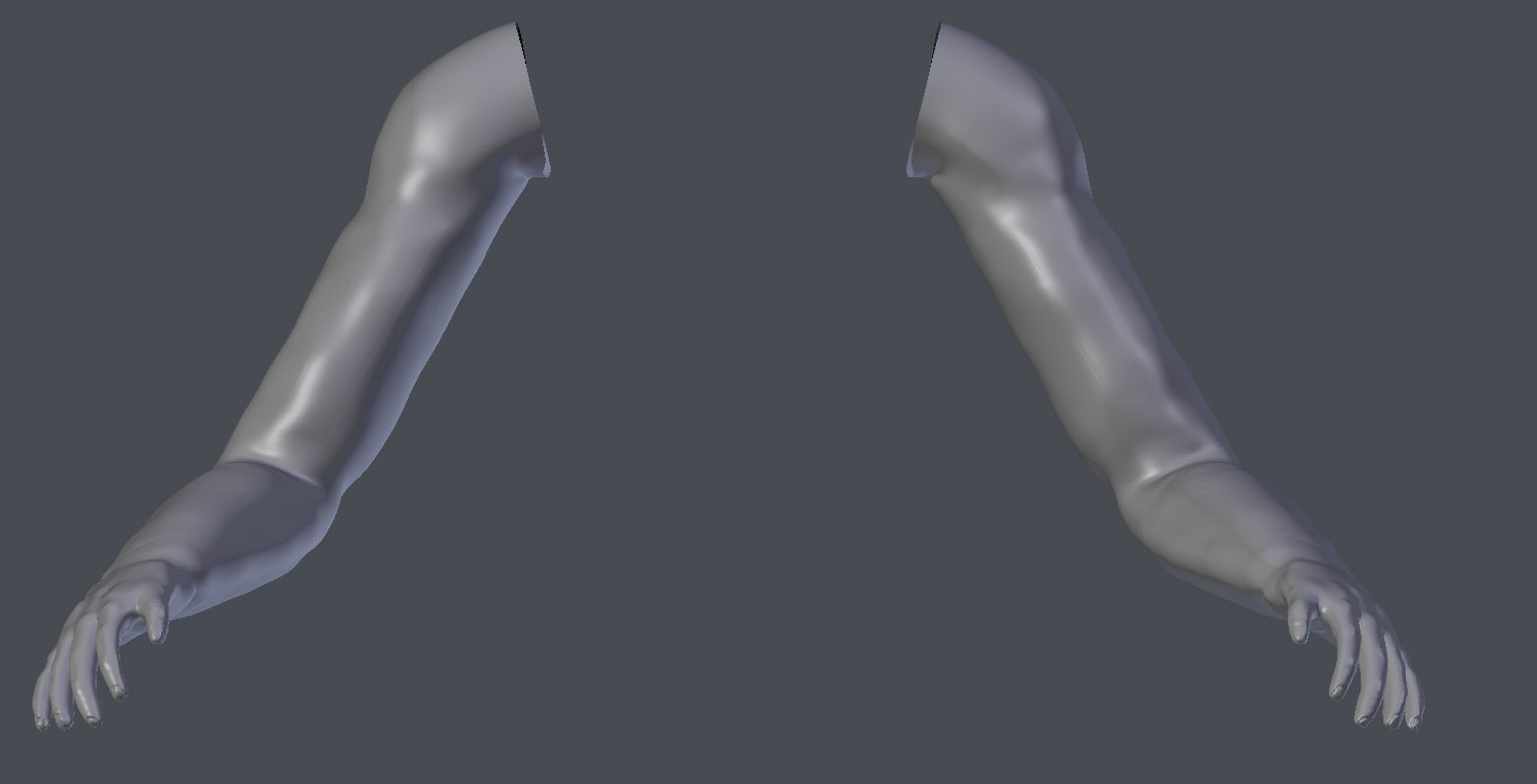First person arms 3d model man 3D model | CGTrader