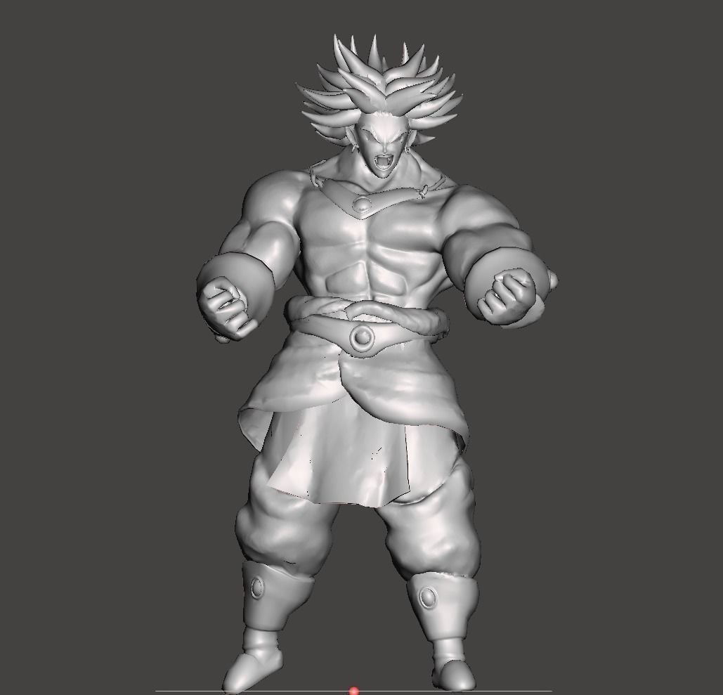 DRAGON BALL CHARACTER BROLY 3D model 3D printable | CGTrader