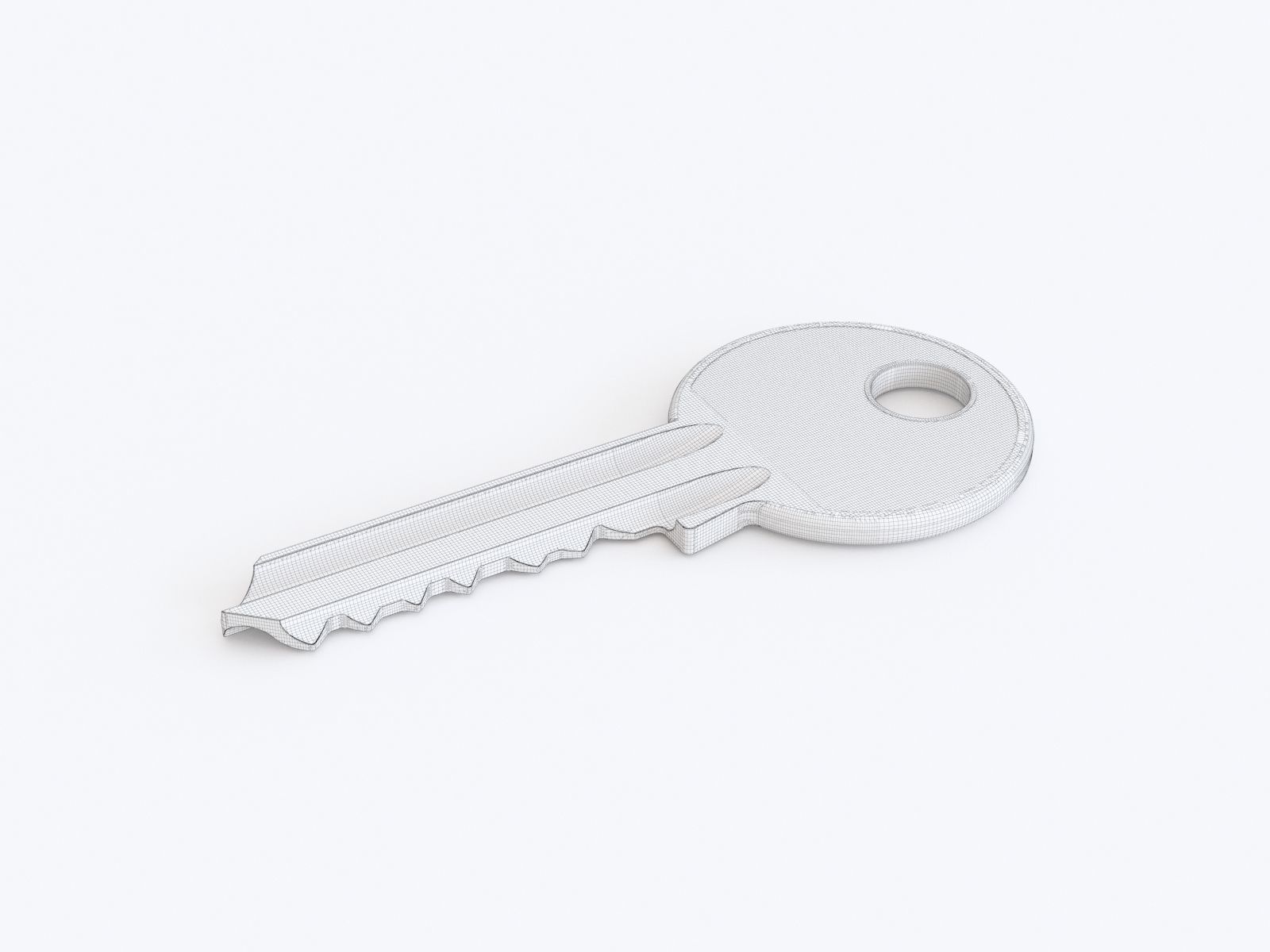 Key 03 3D model | CGTrader
