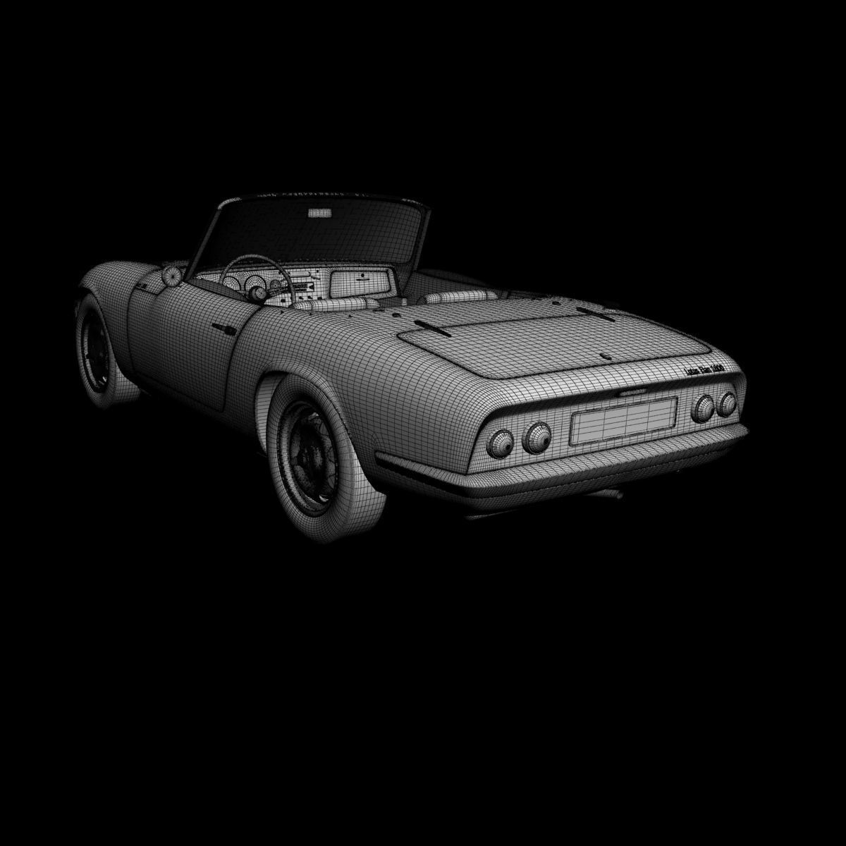 Lotus Elan S1 3D model | CGTrader
