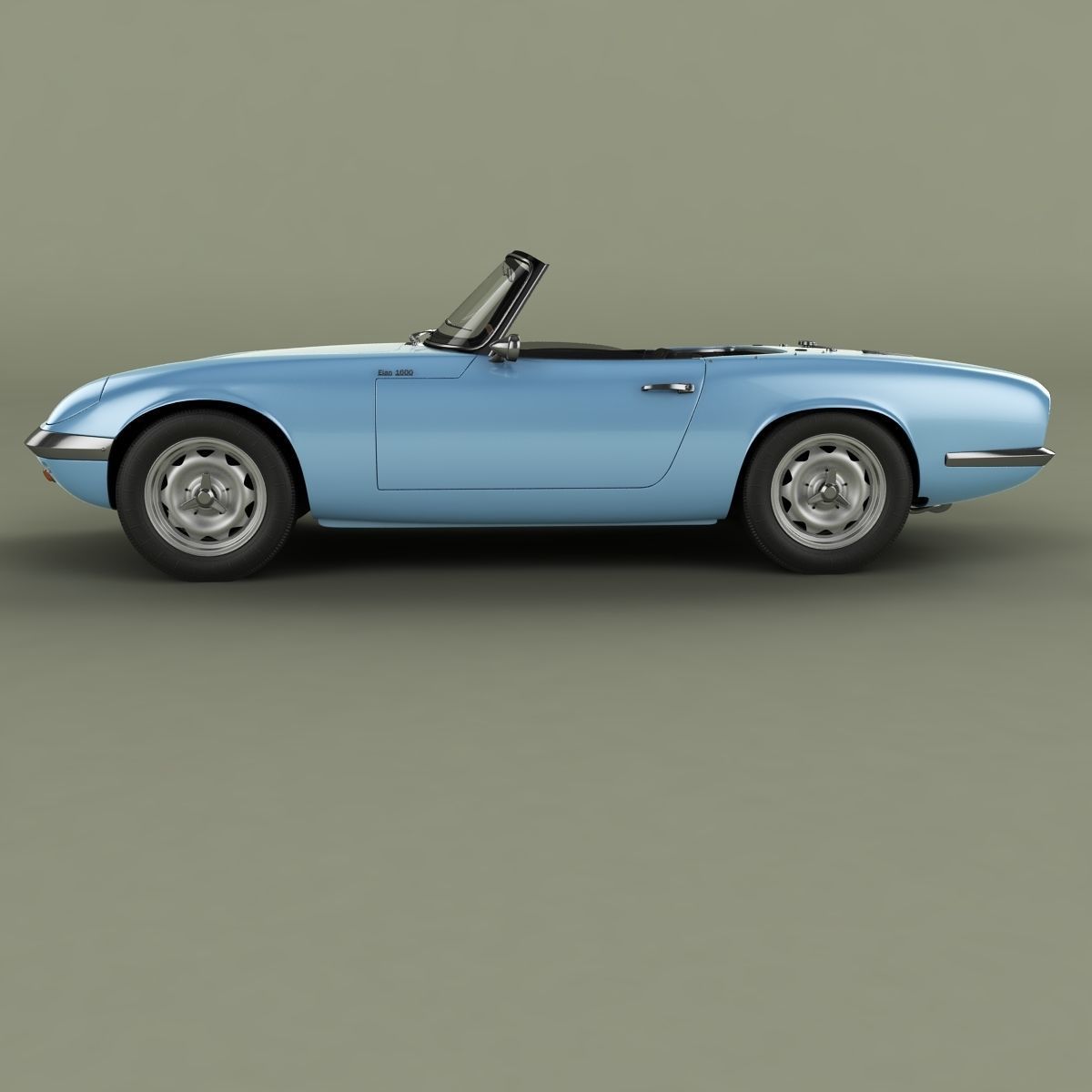 Lotus Elan S1 3D model | CGTrader