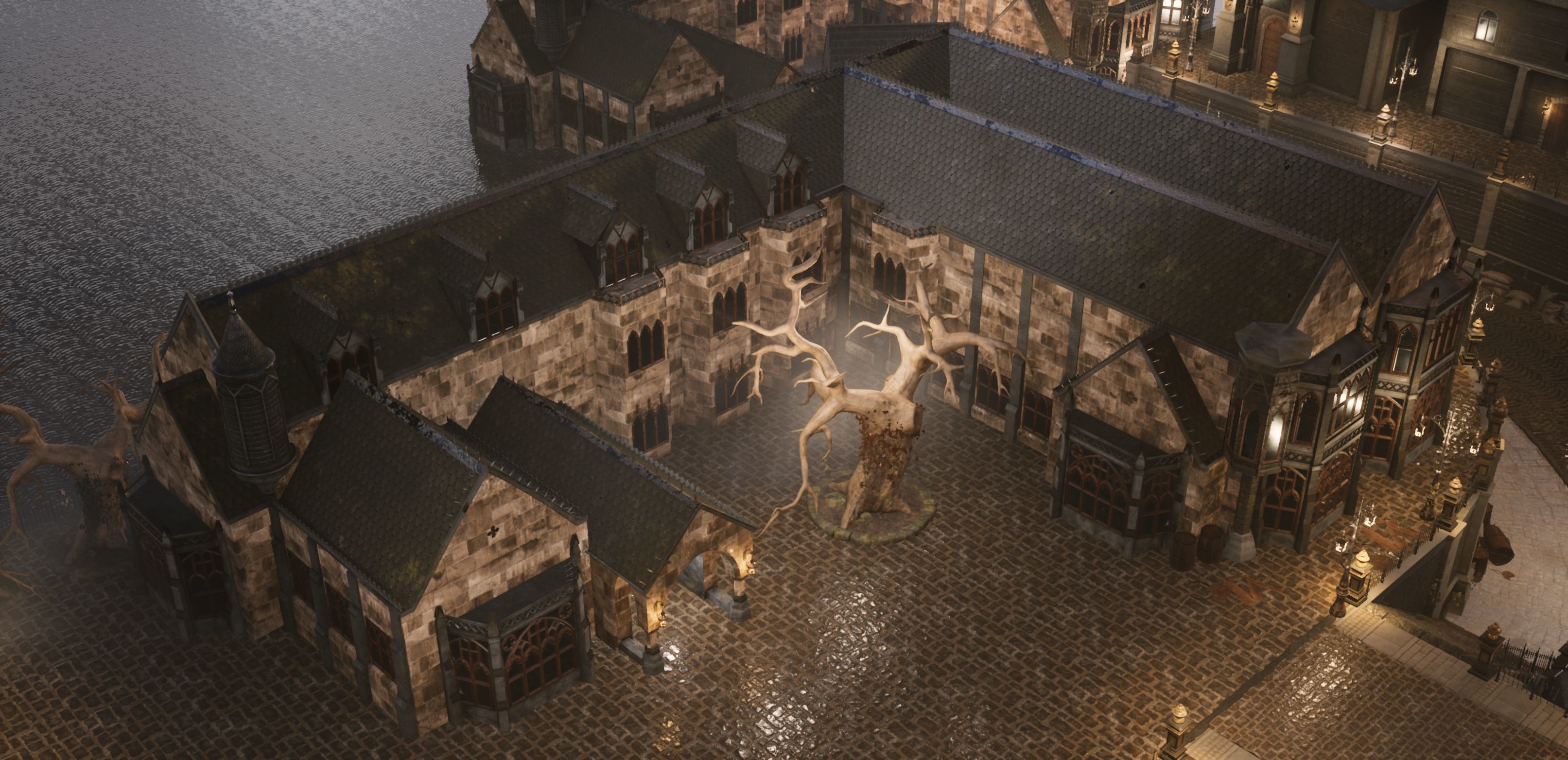 3D model Bloodborne style Victoran Building VR / AR / low-poly | CGTrader