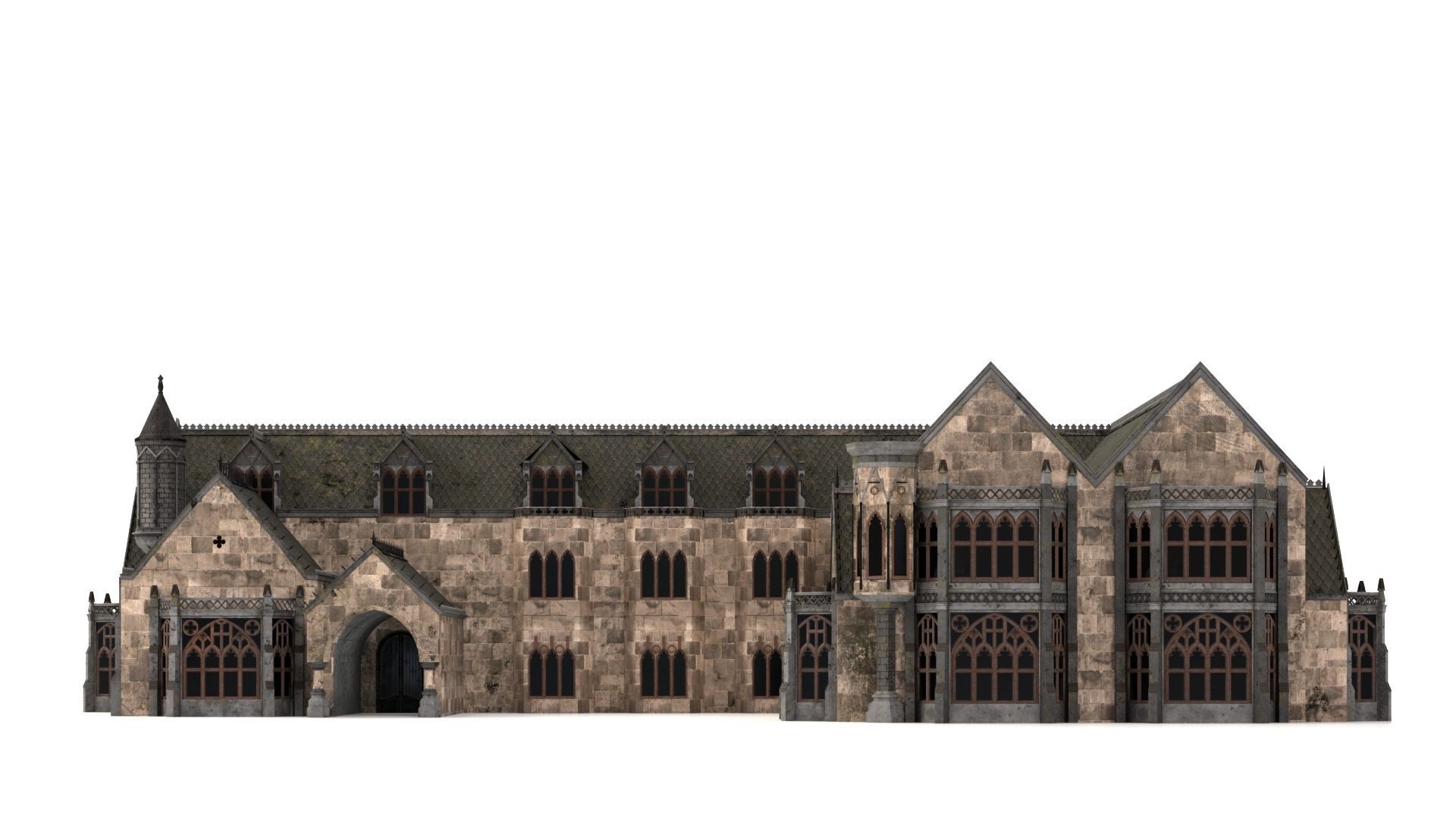 3D model Bloodborne style Victoran Building VR / AR / low-poly | CGTrader