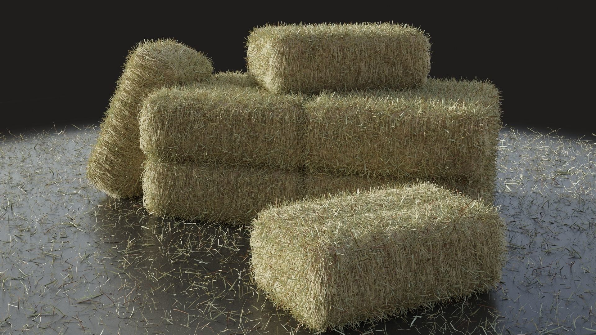 Haystack 3D model | CGTrader