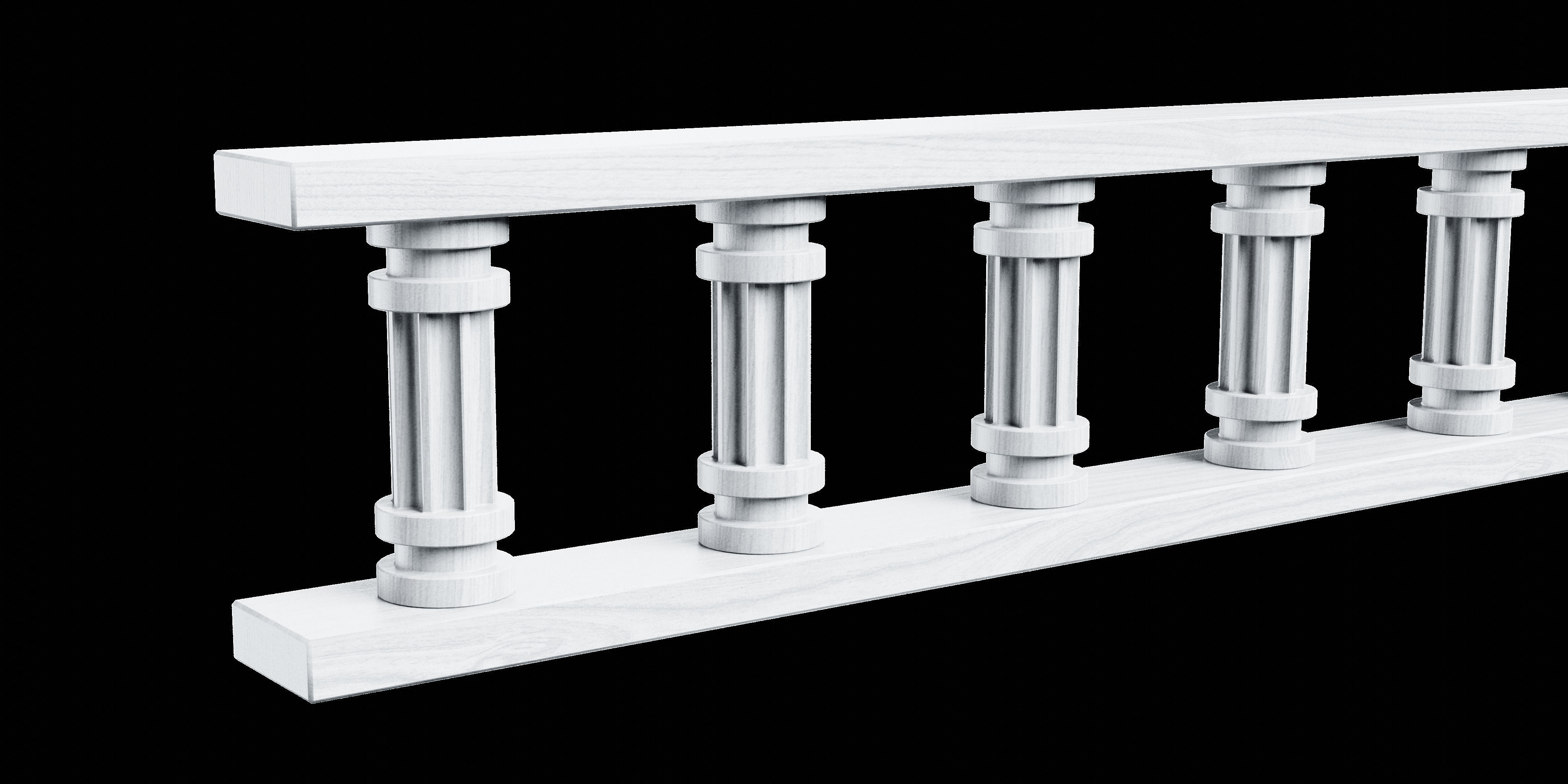 Plinths and columns 3D model | CGTrader