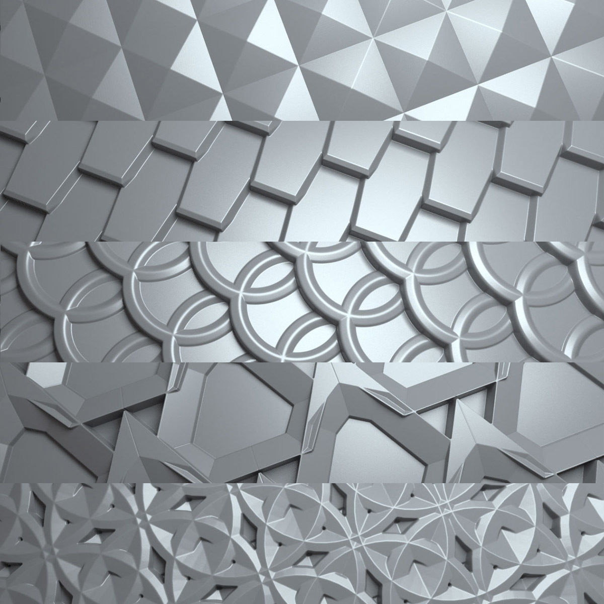 100 Tileable Displacement And Alpha Patterns - COMPLETE PACK Texture ...