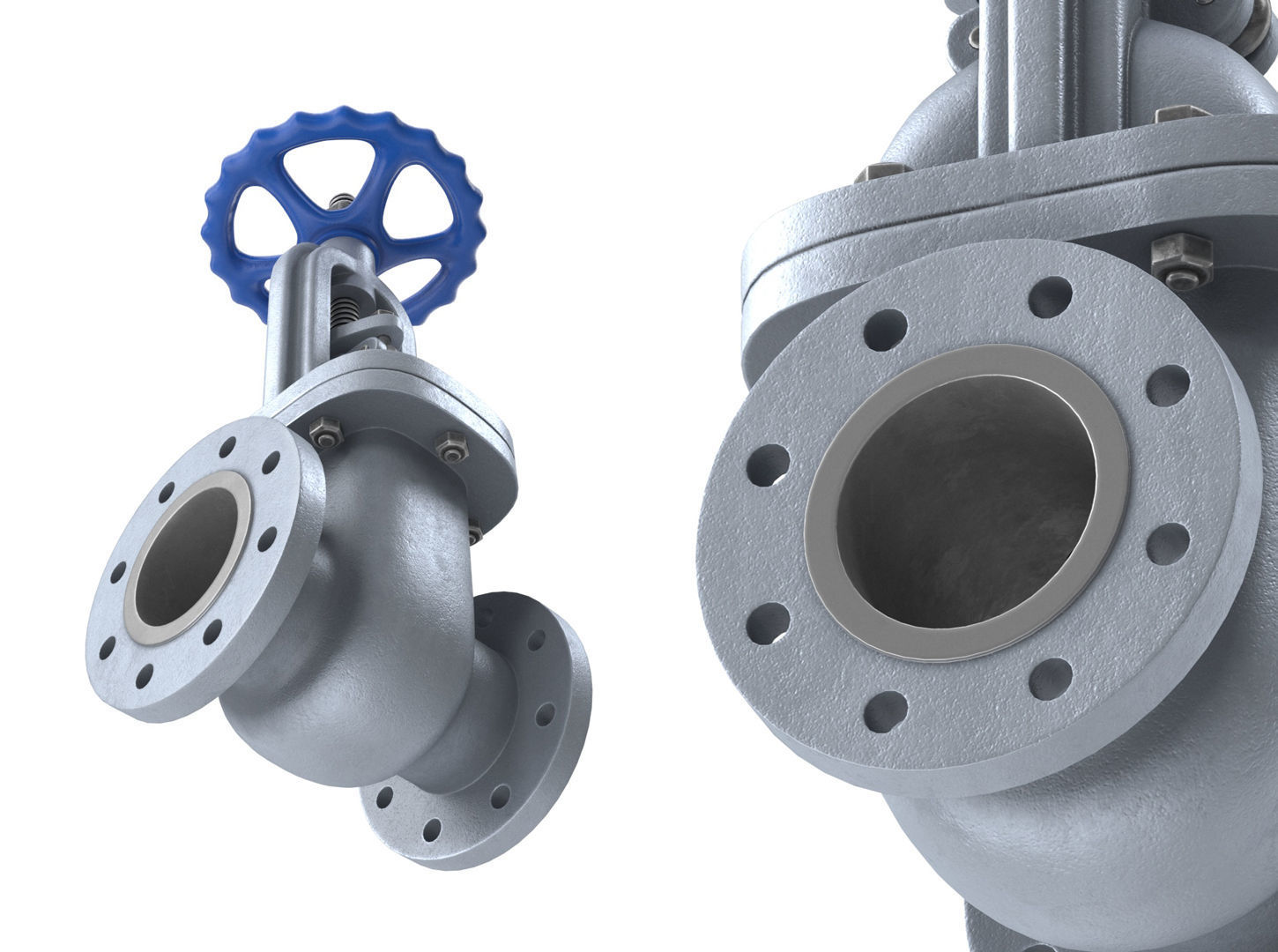 Valve Industrial 3D model | CGTrader