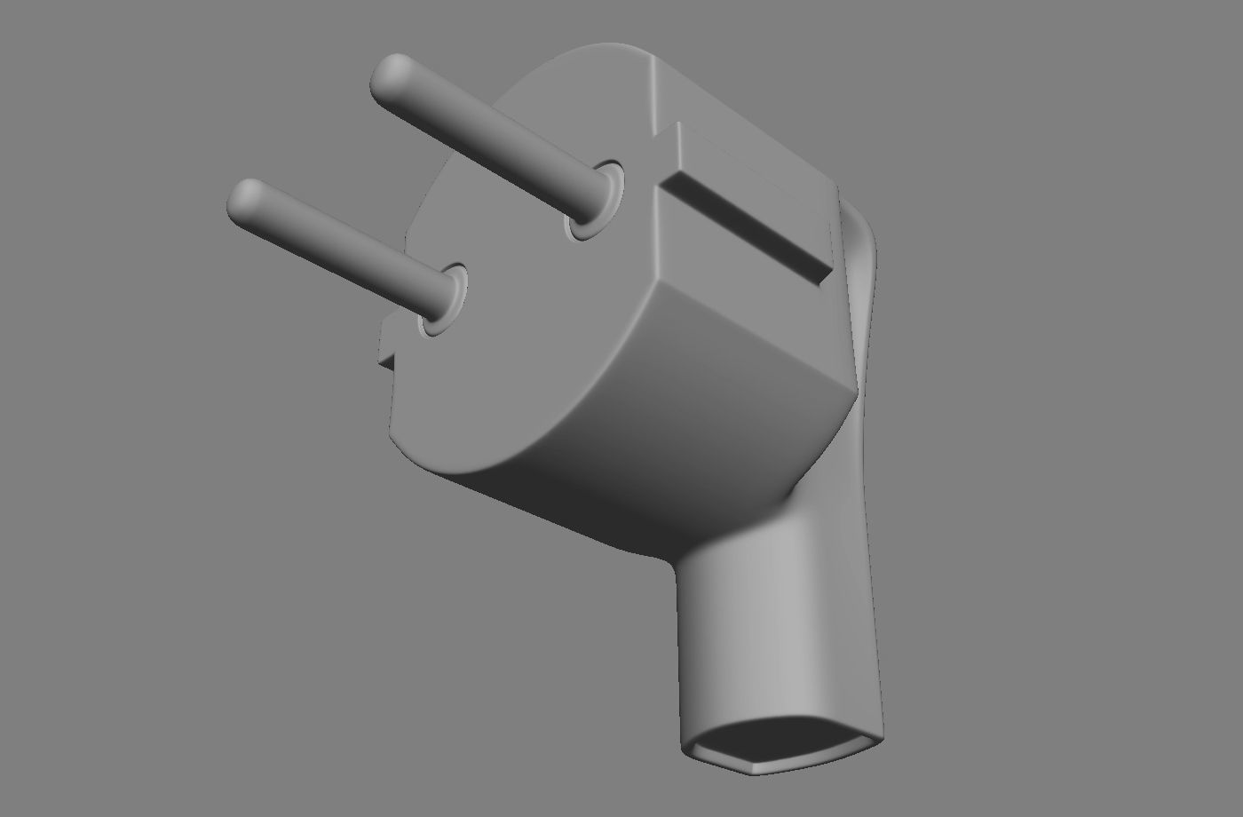 Electric power plug Socet 220V 3D model | CGTrader