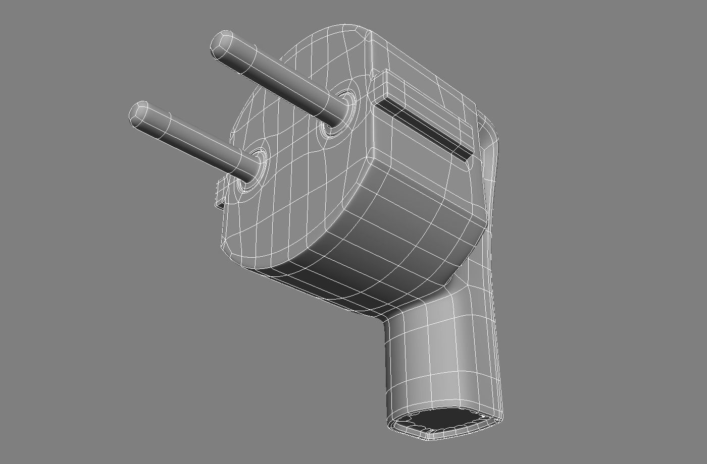 Electric power plug Socet 220V 3D model | CGTrader