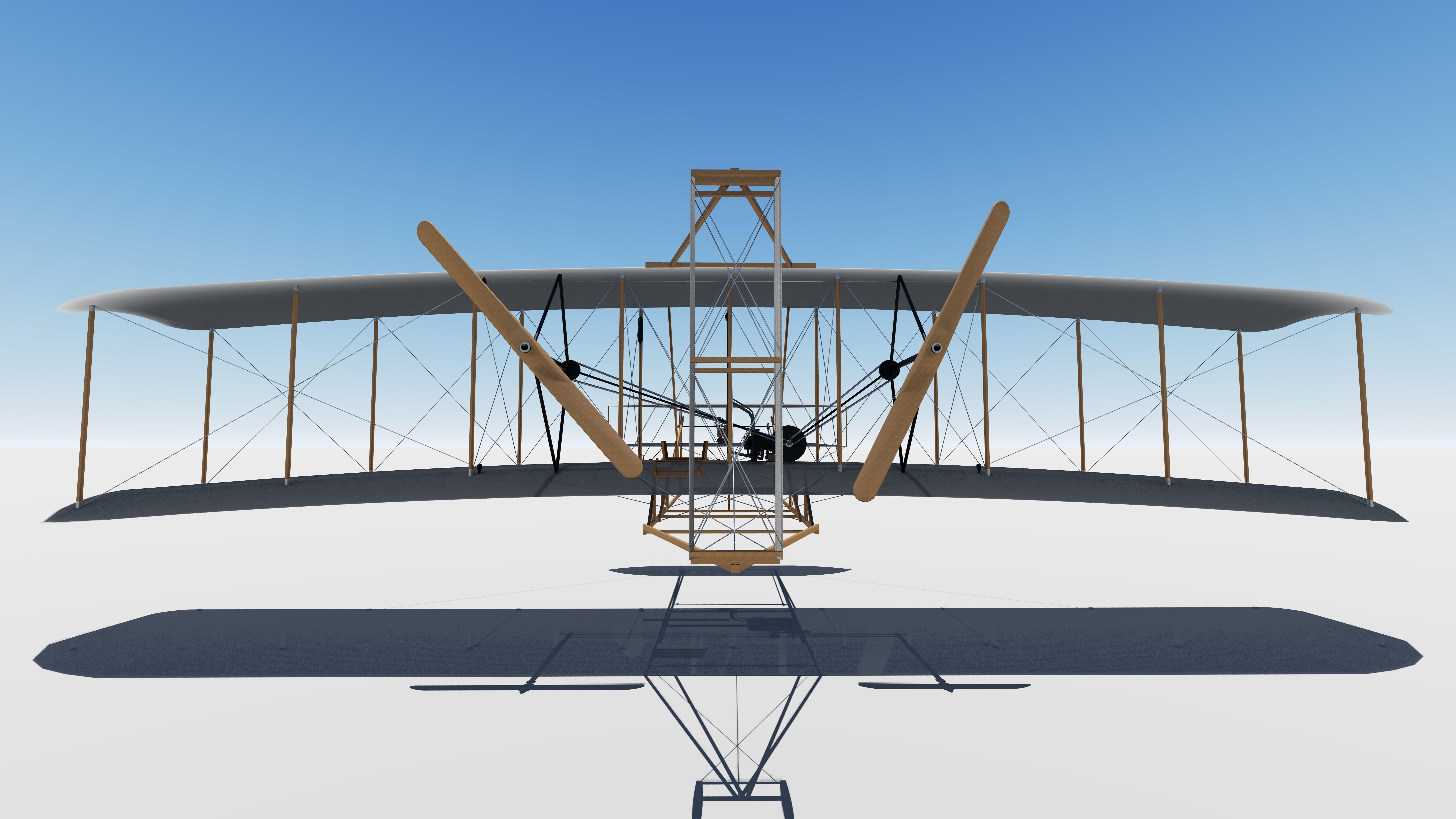 The Wright Flyer free 3D model | CGTrader