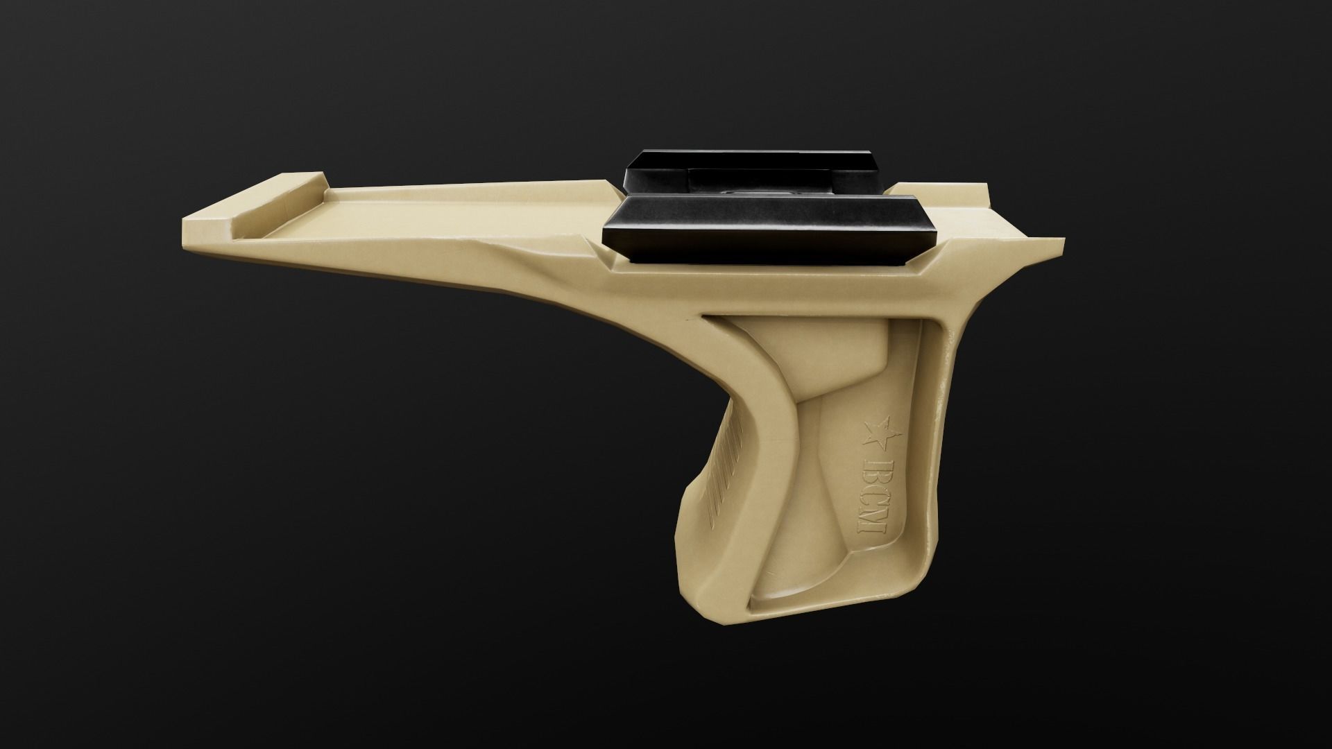 3D model BCM Gunfighter KAG-1913 Angle Forward Grip VR / AR / low-poly ...