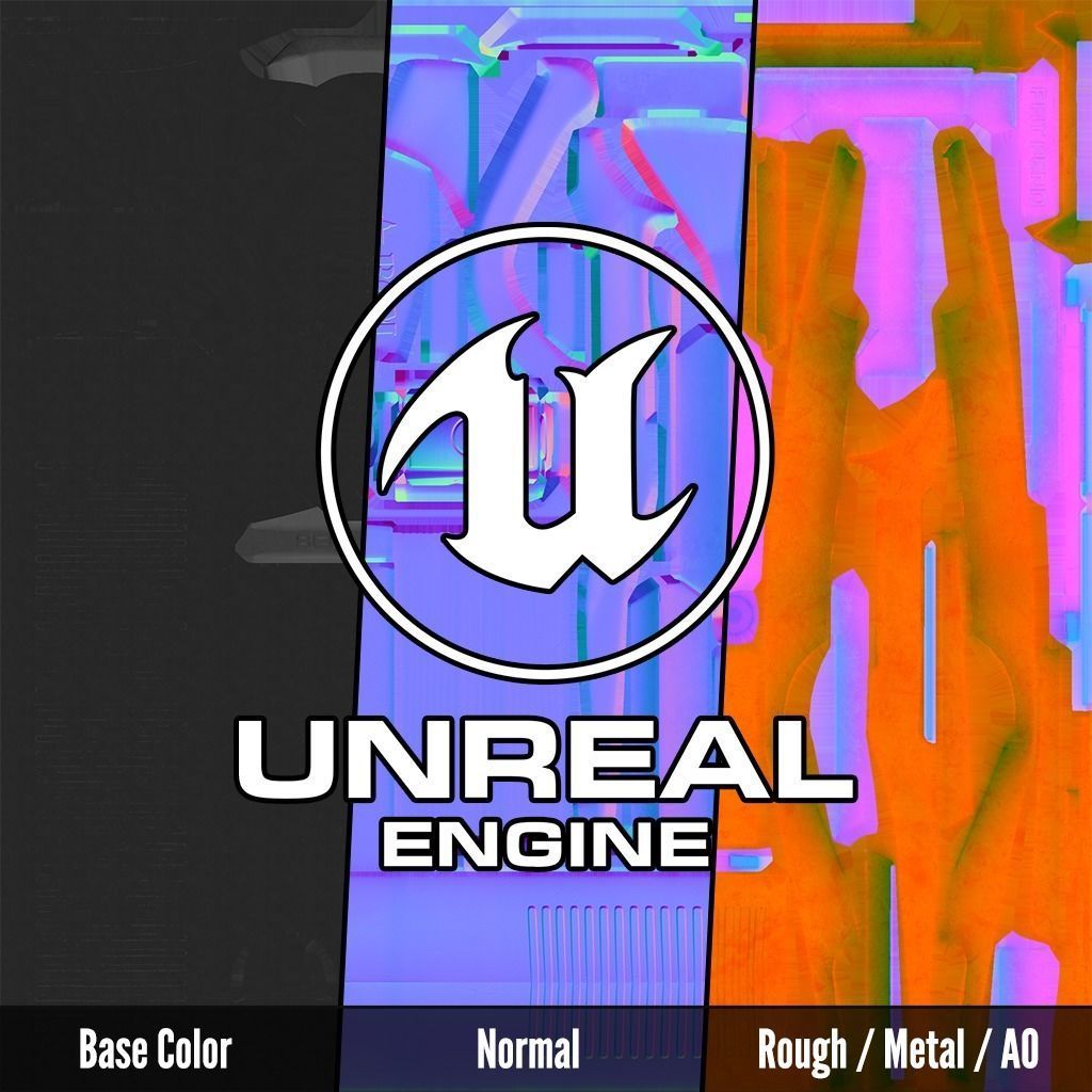 3D model BCM Gunfighter KAG-1913 Angle Forward Grip VR / AR / low-poly ...