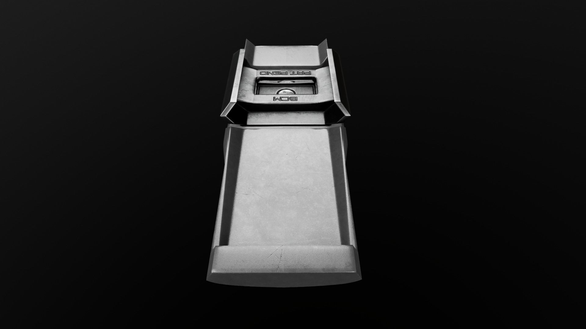 3D model BCM Gunfighter KAG-1913 Angle Forward Grip VR / AR / low-poly ...