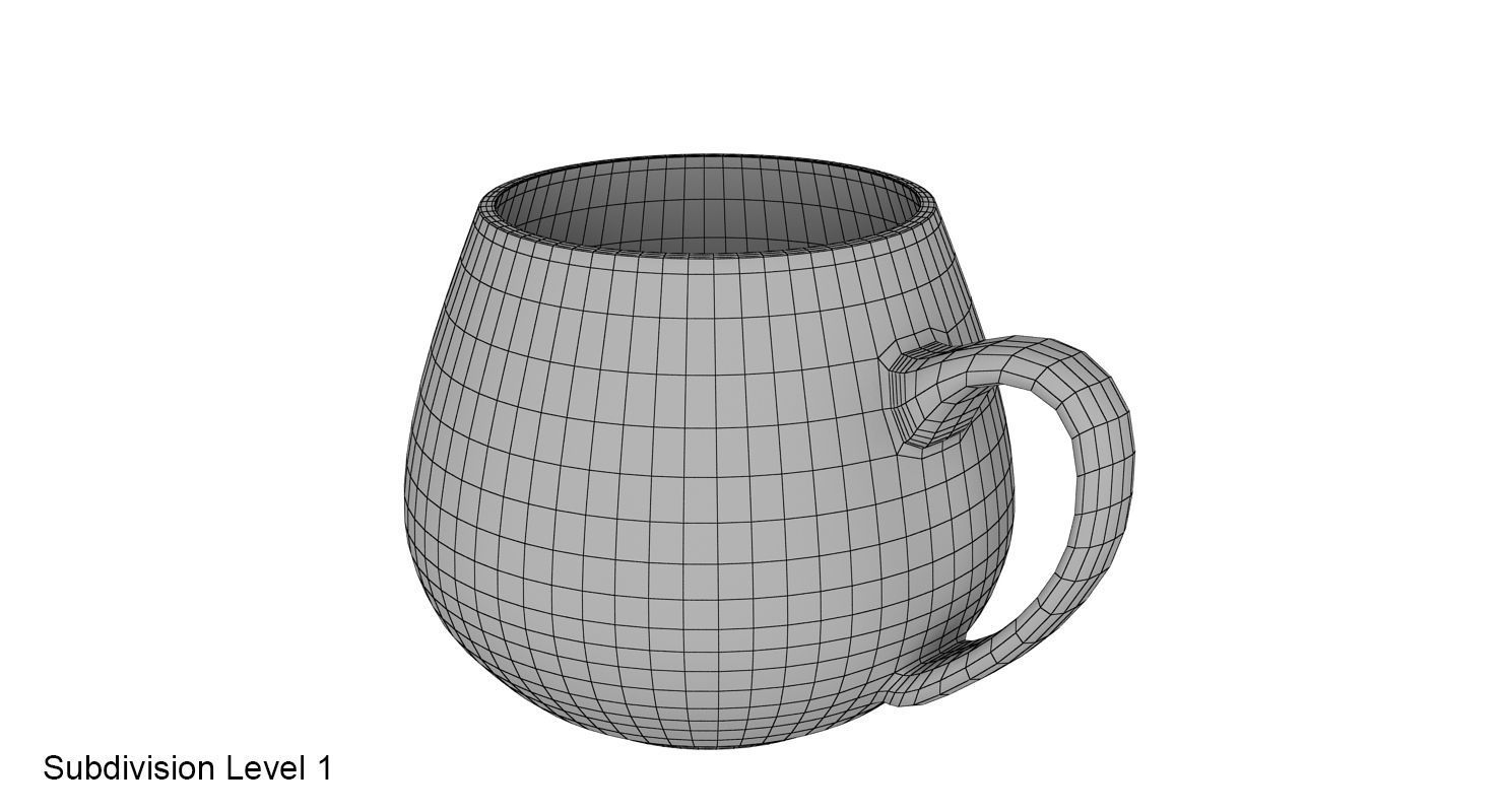 Ceramic cup 3D model | CGTrader