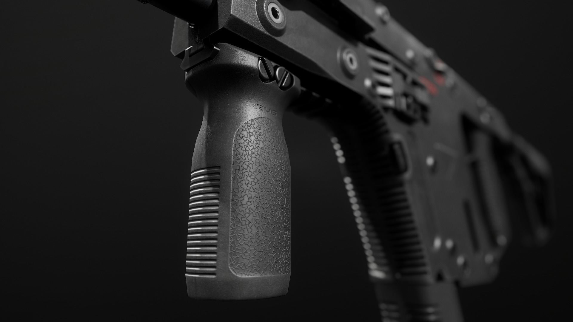 3D model Magpul RVG Rail Vertical Grip VR / AR / low-poly | CGTrader