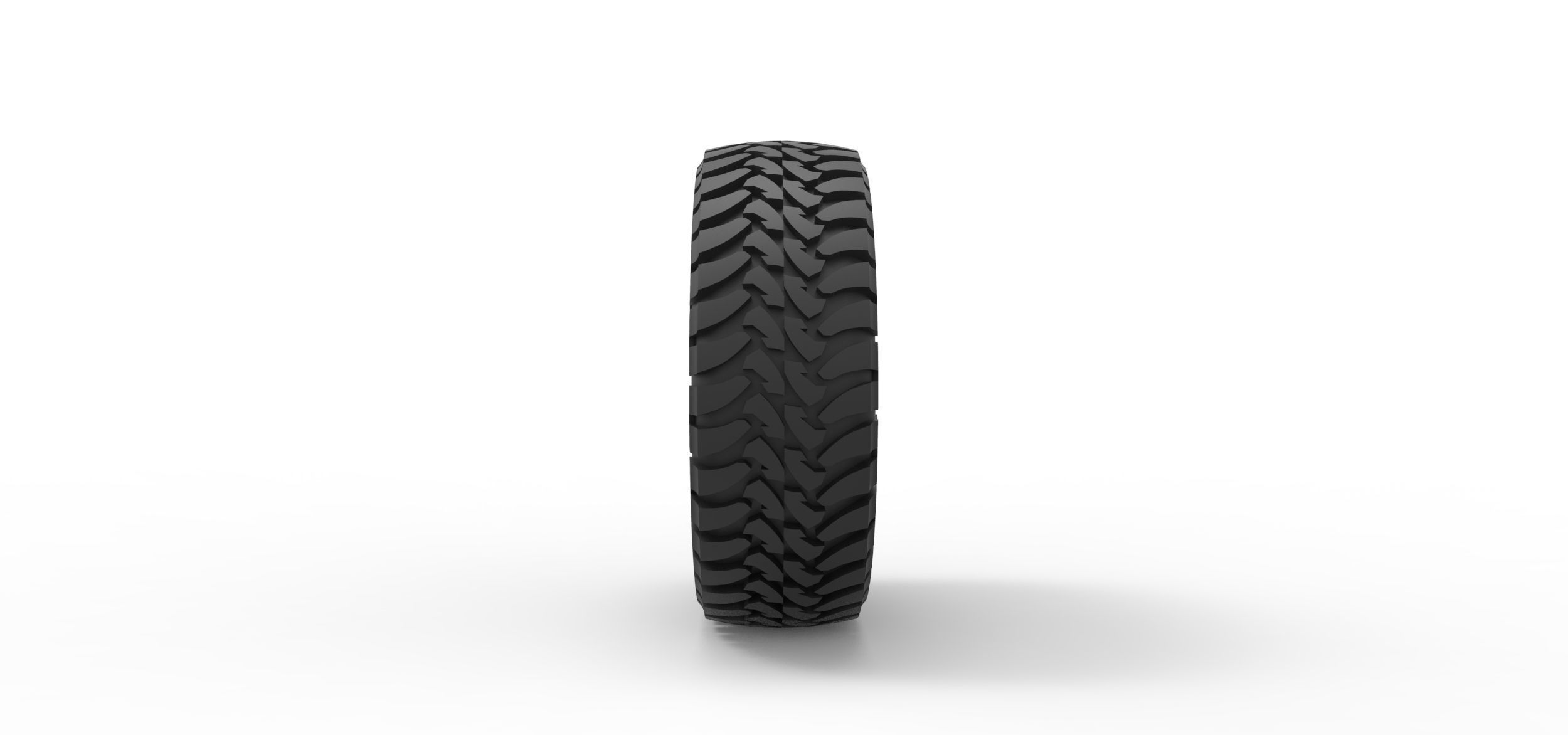 Wheel of Trophy truck 3D model 3D printable | CGTrader