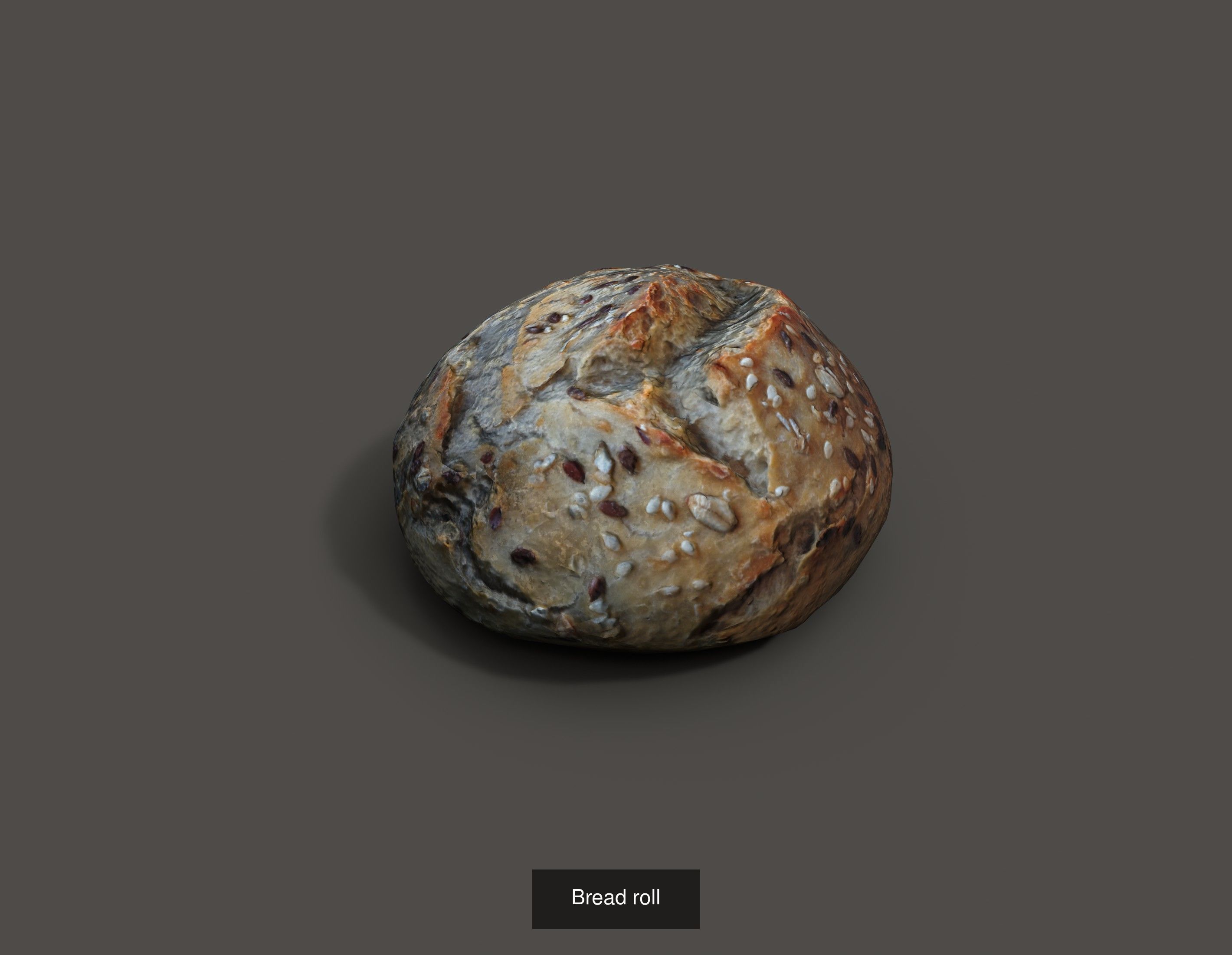 3D Model Collection Bread roll pack VR / AR / low-poly | CGTrader