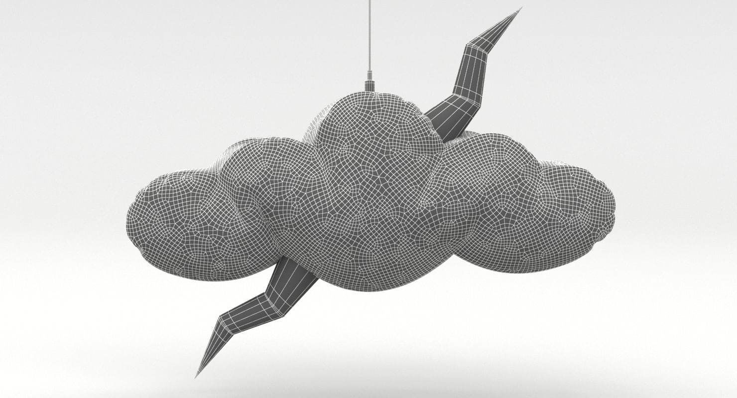 inflatable cloud 3D model | CGTrader