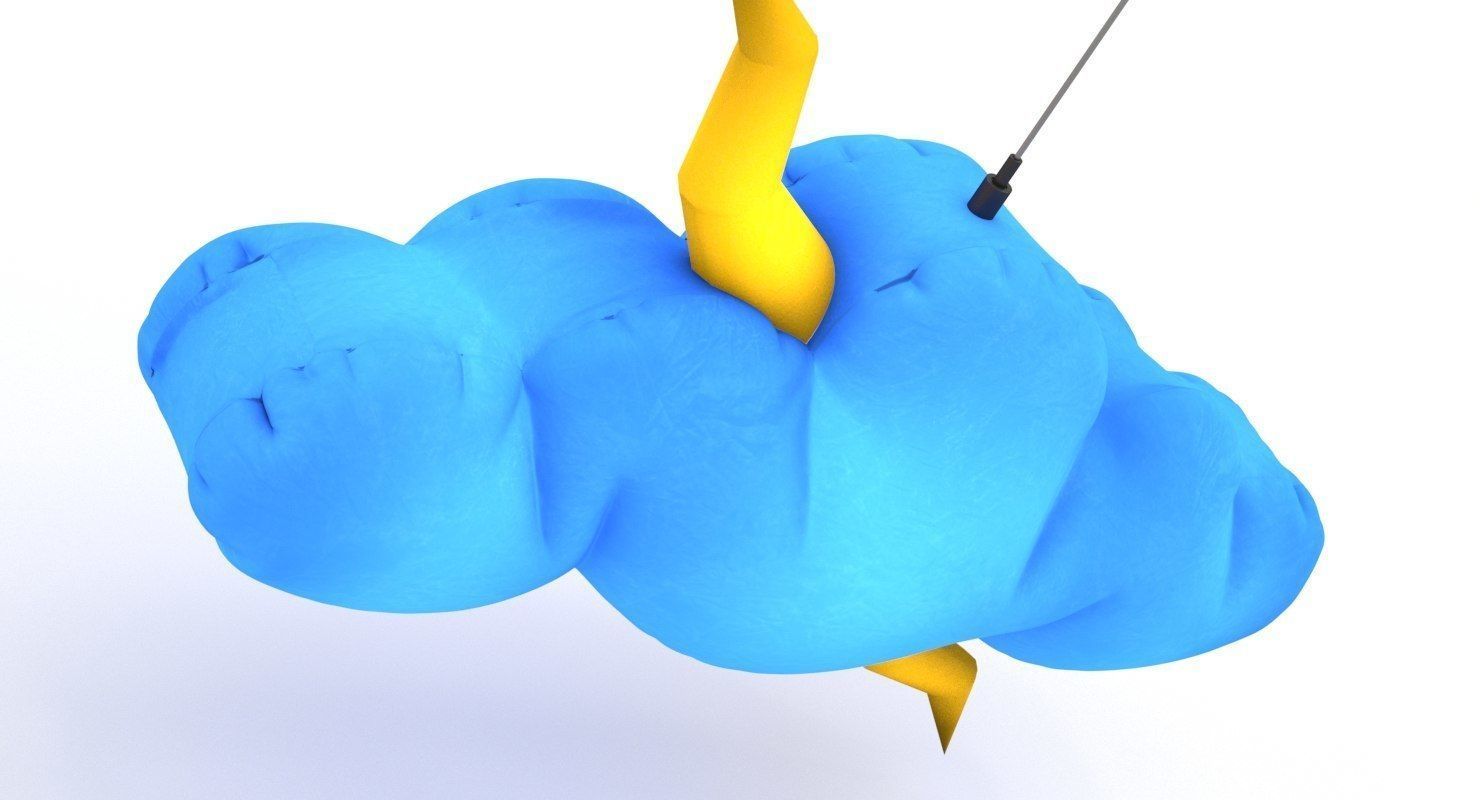 inflatable cloud 3D model | CGTrader