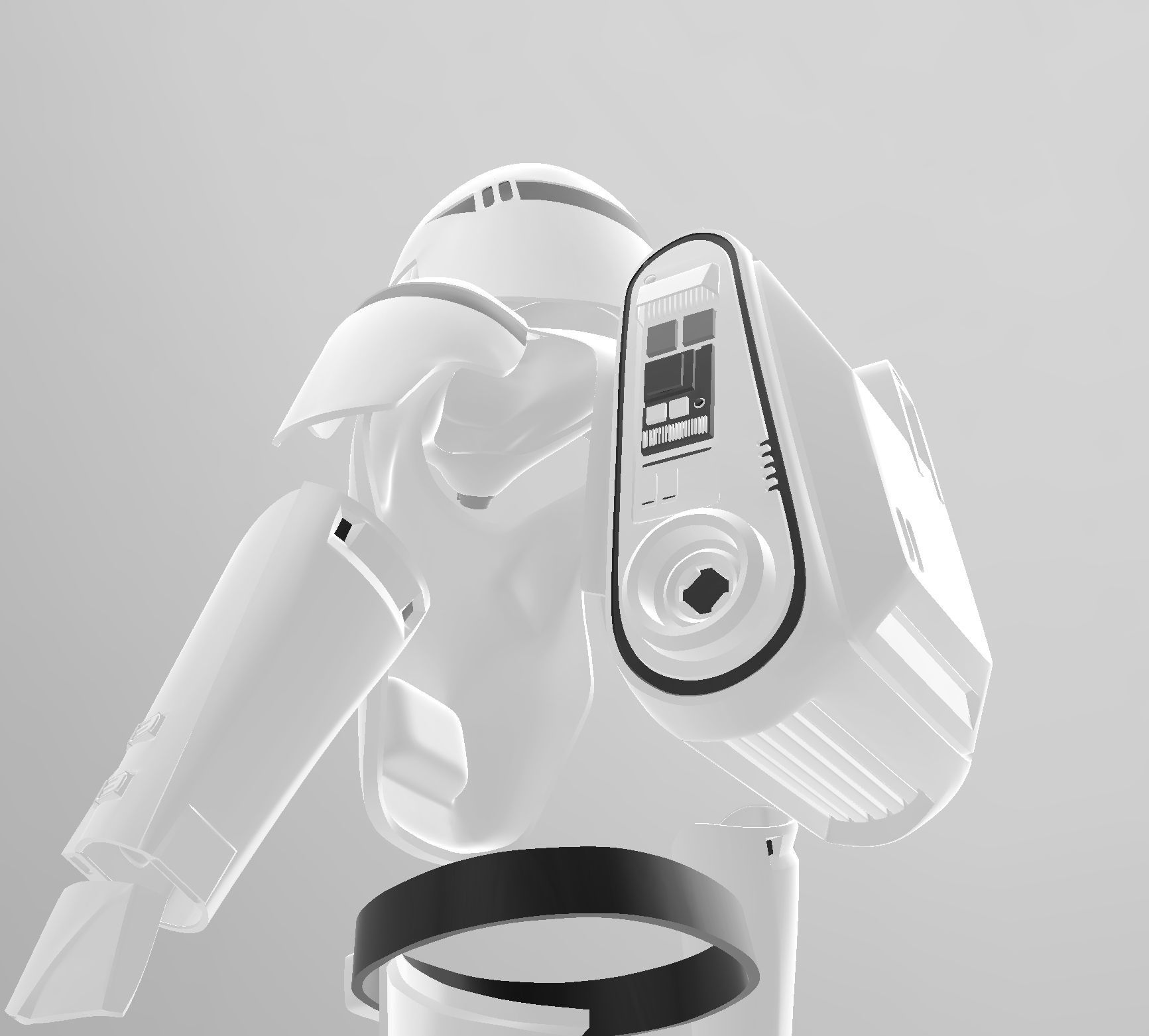 Star Wars TFA First Order SnowTrooper Full Armour 3D model 3D printable ...