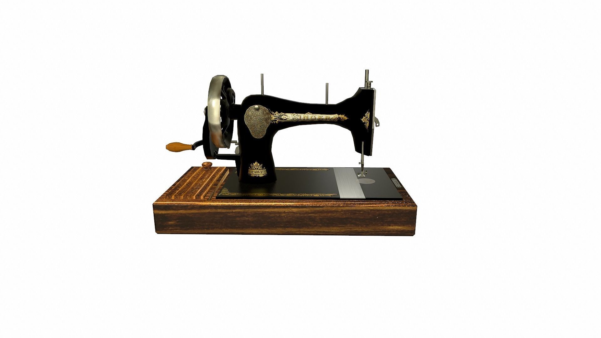 3D model Singer 15CD Sewing Machine VR / AR / low-poly | CGTrader