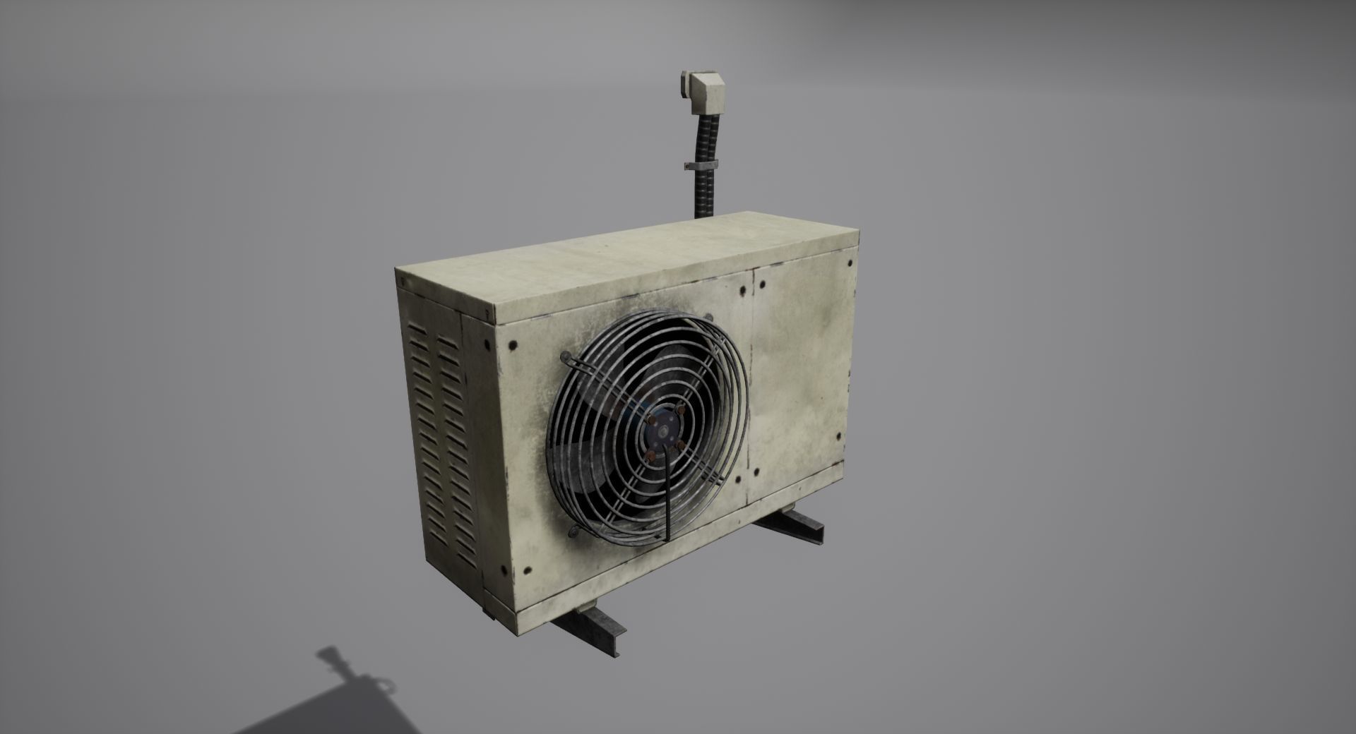 3D model Old air conditioning condenser unit VR / AR / low-poly | CGTrader
