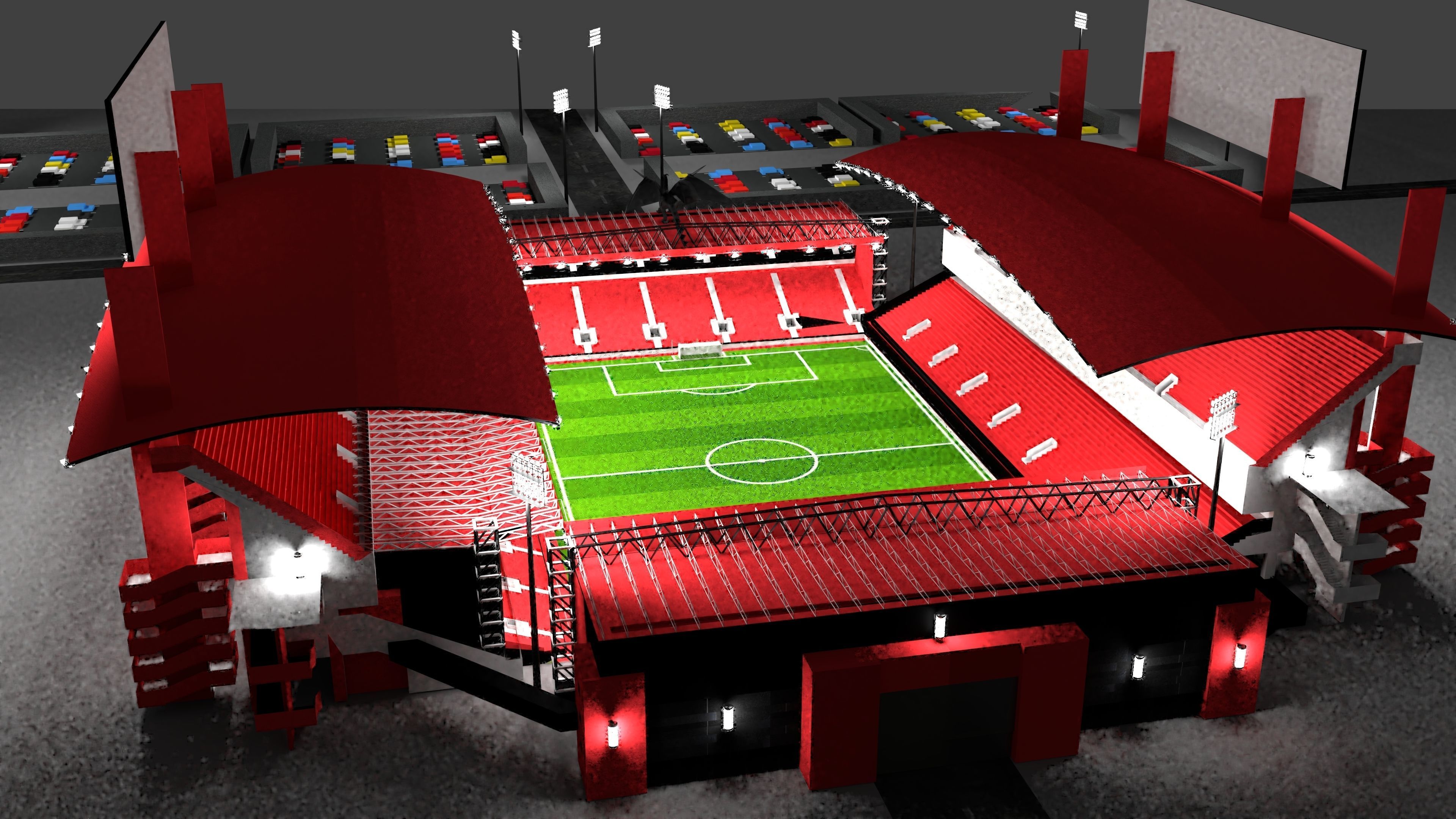Ultimate Stadium 3D model | CGTrader