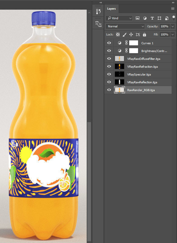fanta bottle 3D model | CGTrader