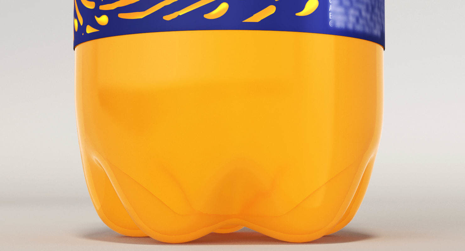 fanta bottle 3D model | CGTrader