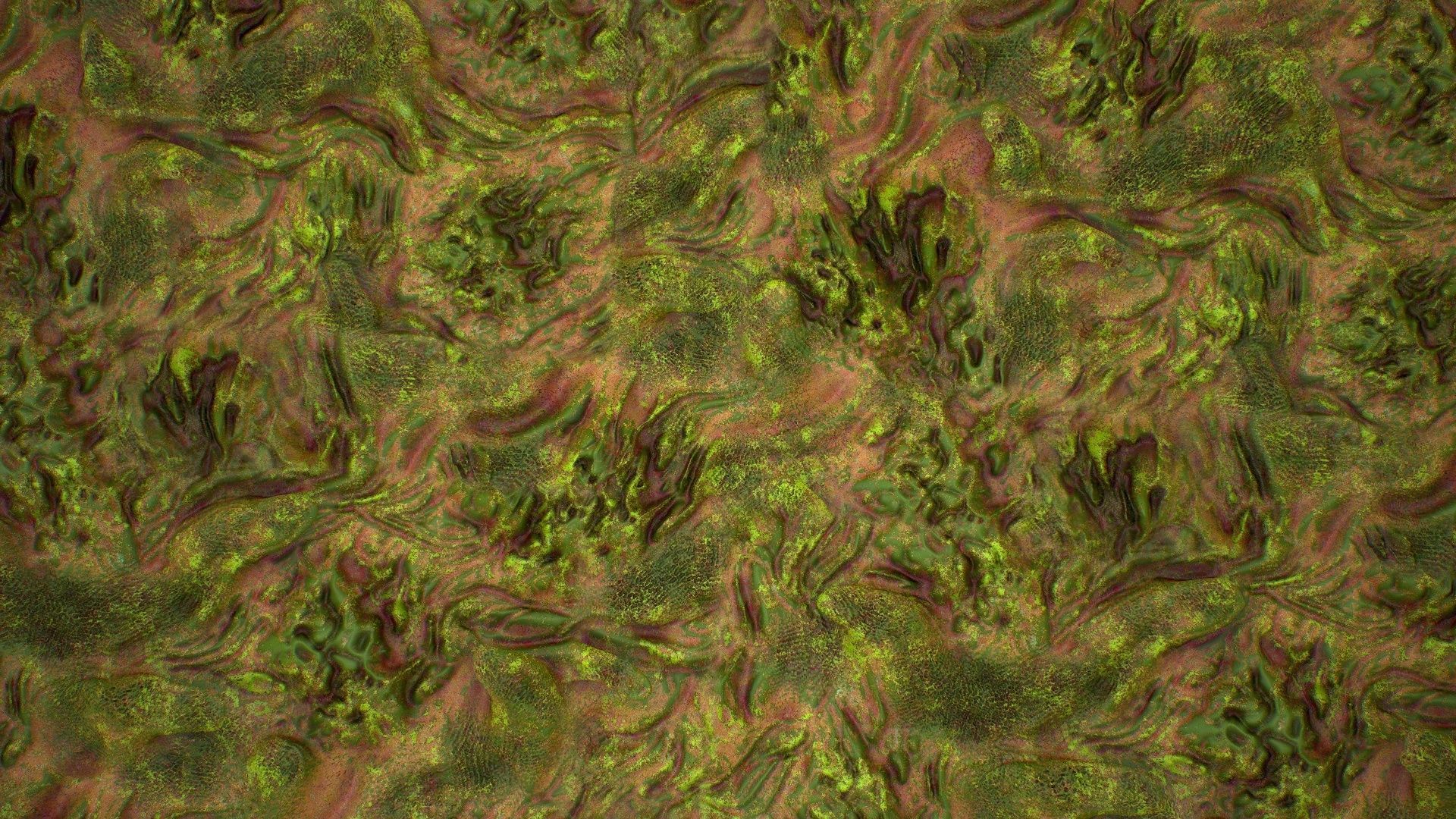 Texture PBR seamless sci fi alien surface textures 2 VR / AR / low-poly ...