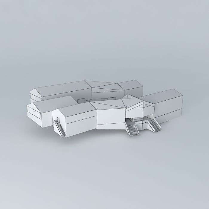 Health Center 3D model | CGTrader