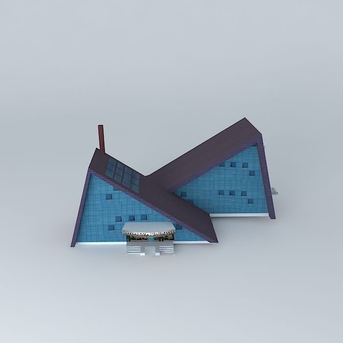 Hotel Rozaje 3D model | CGTrader