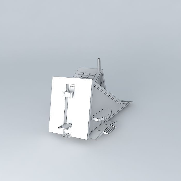 Hotel Rozaje 3D model | CGTrader