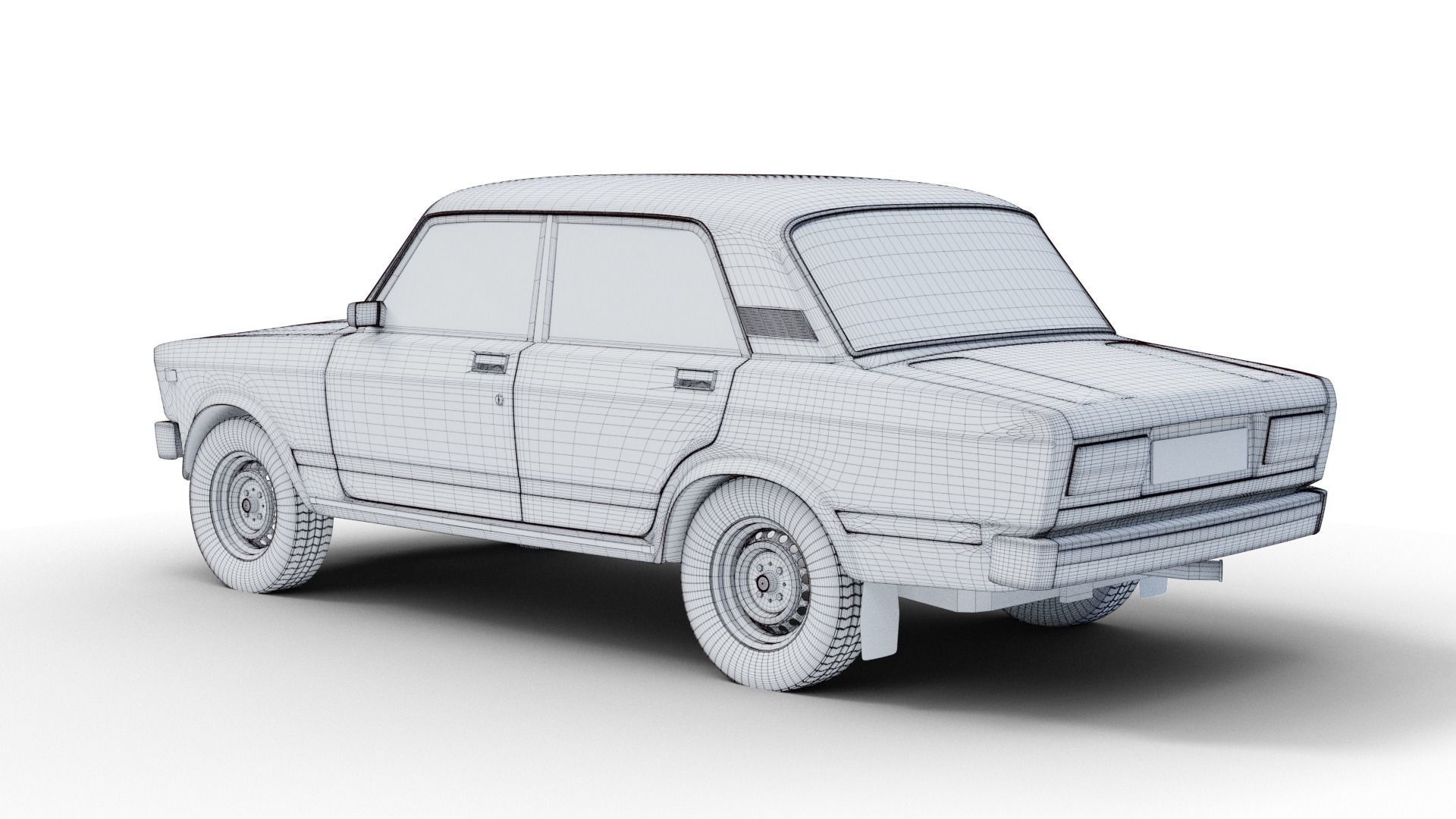 Lada Riva 3D model | CGTrader