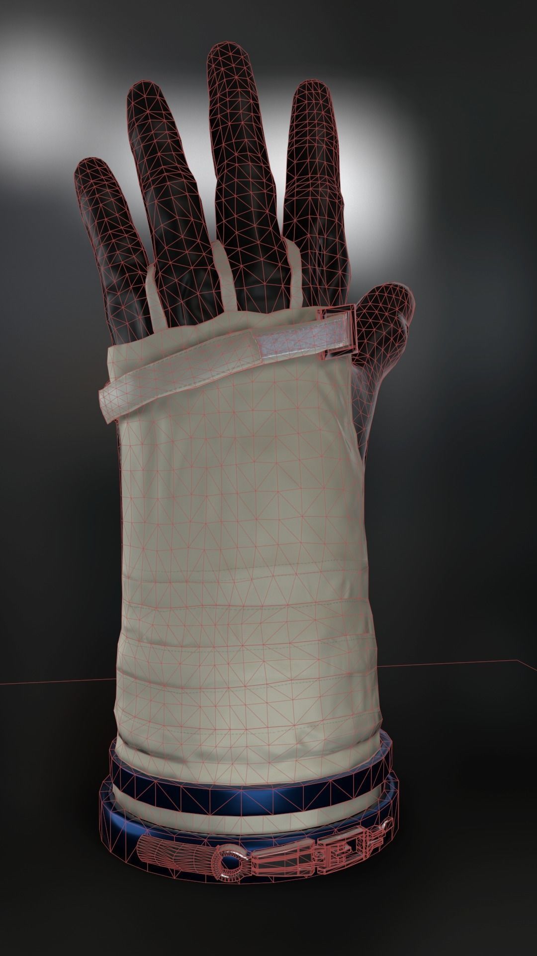 3D model Space gloves VR / AR / low-poly | CGTrader