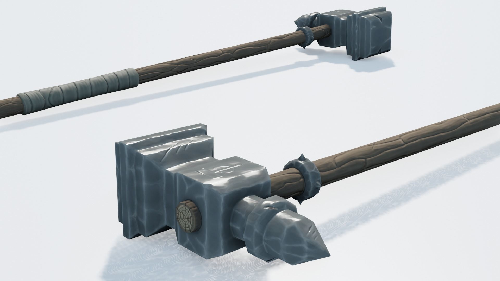 3D model Handpainted Fantasy Mallet VR / AR / low-poly | CGTrader