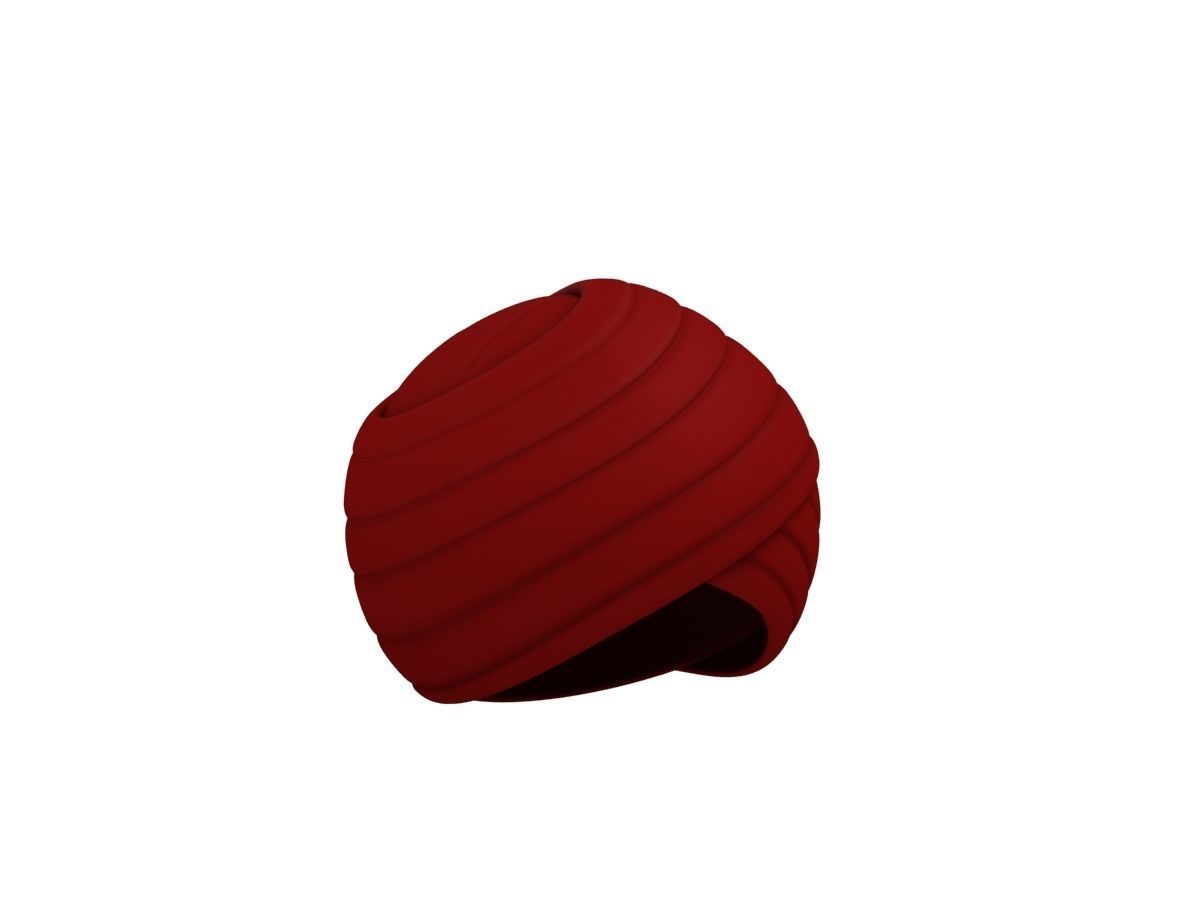 3D model Turban ball VR / AR / low-poly | CGTrader