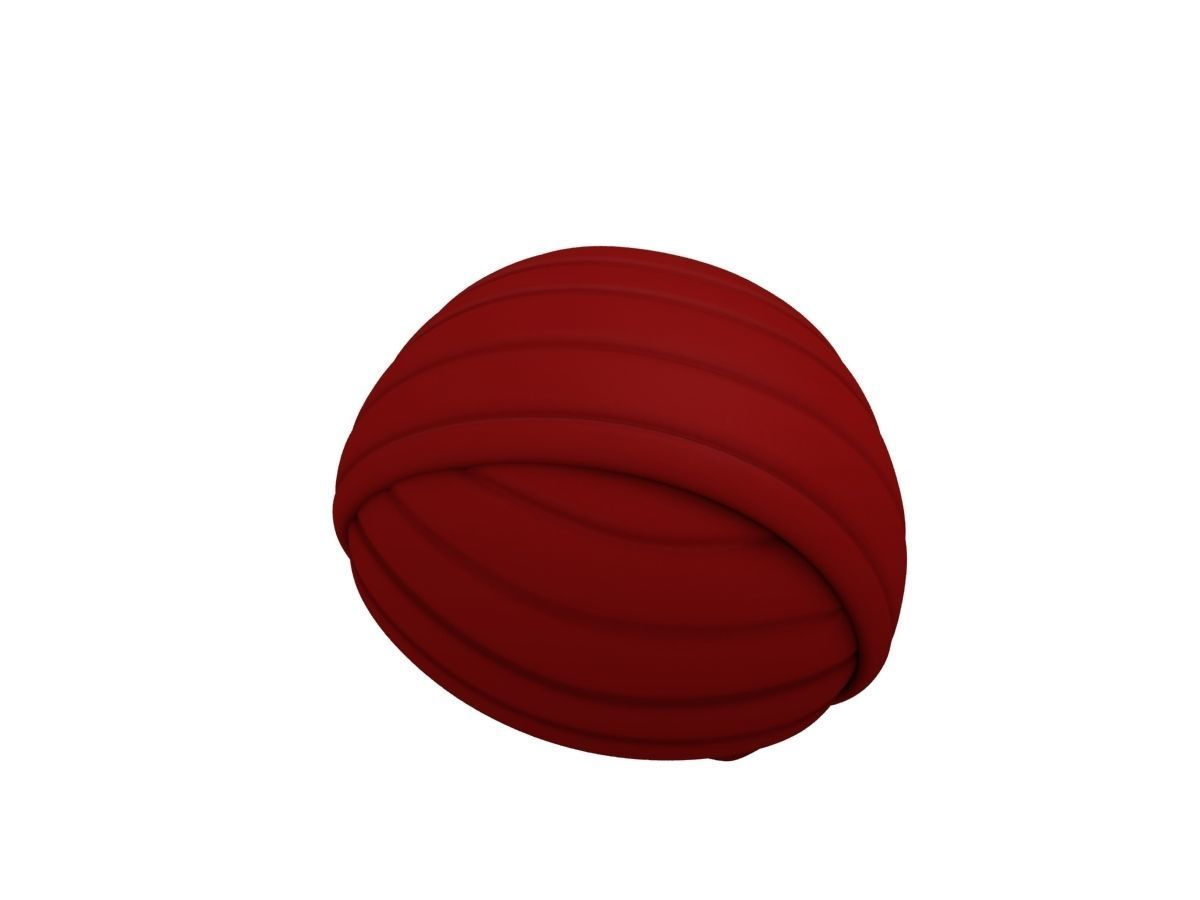 3D model Turban ball VR / AR / low-poly | CGTrader