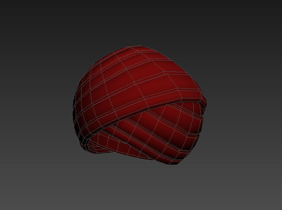 3D model Turban ball VR / AR / low-poly | CGTrader