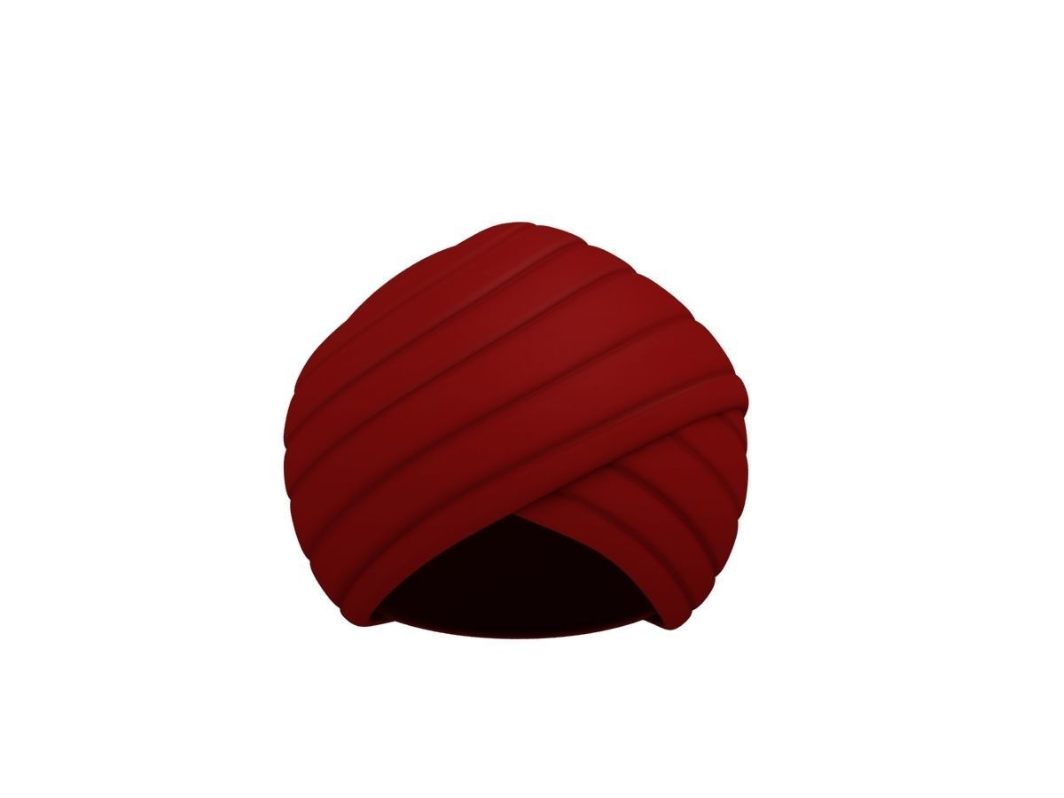 3D model Turban ball VR / AR / low-poly | CGTrader