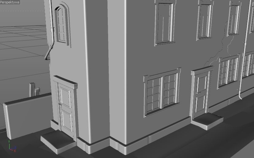 Port building 3D model | CGTrader