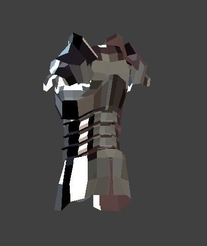 3D model Lowpoly Medieval Armor VR / AR / low-poly | CGTrader