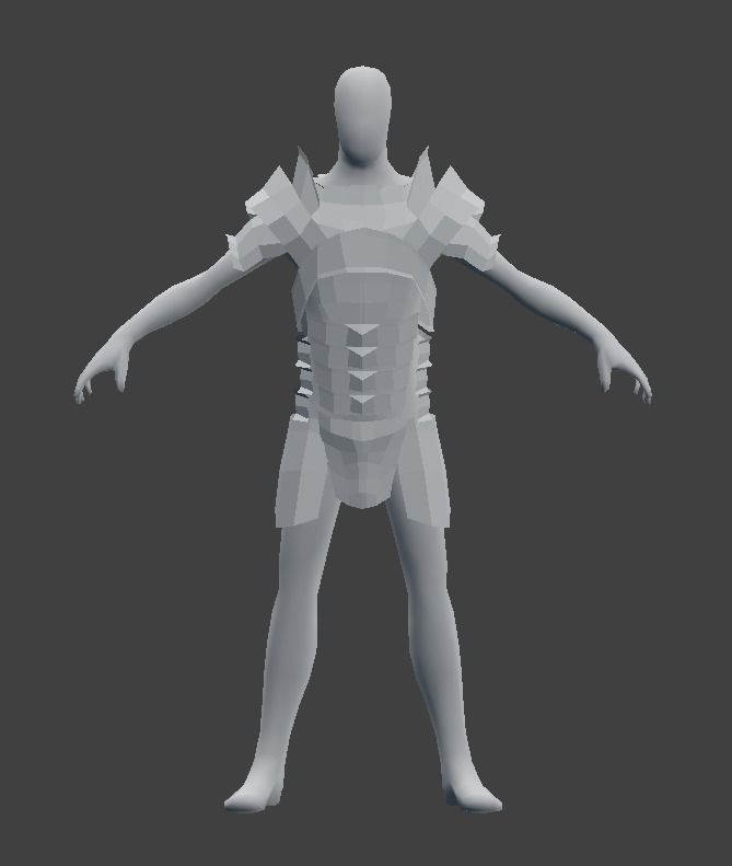 3D model Lowpoly Medieval Armor VR / AR / low-poly | CGTrader