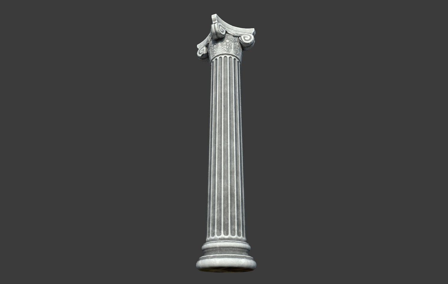 3D model Game Art Corinthian Roman Column VR / AR / low-poly | CGTrader