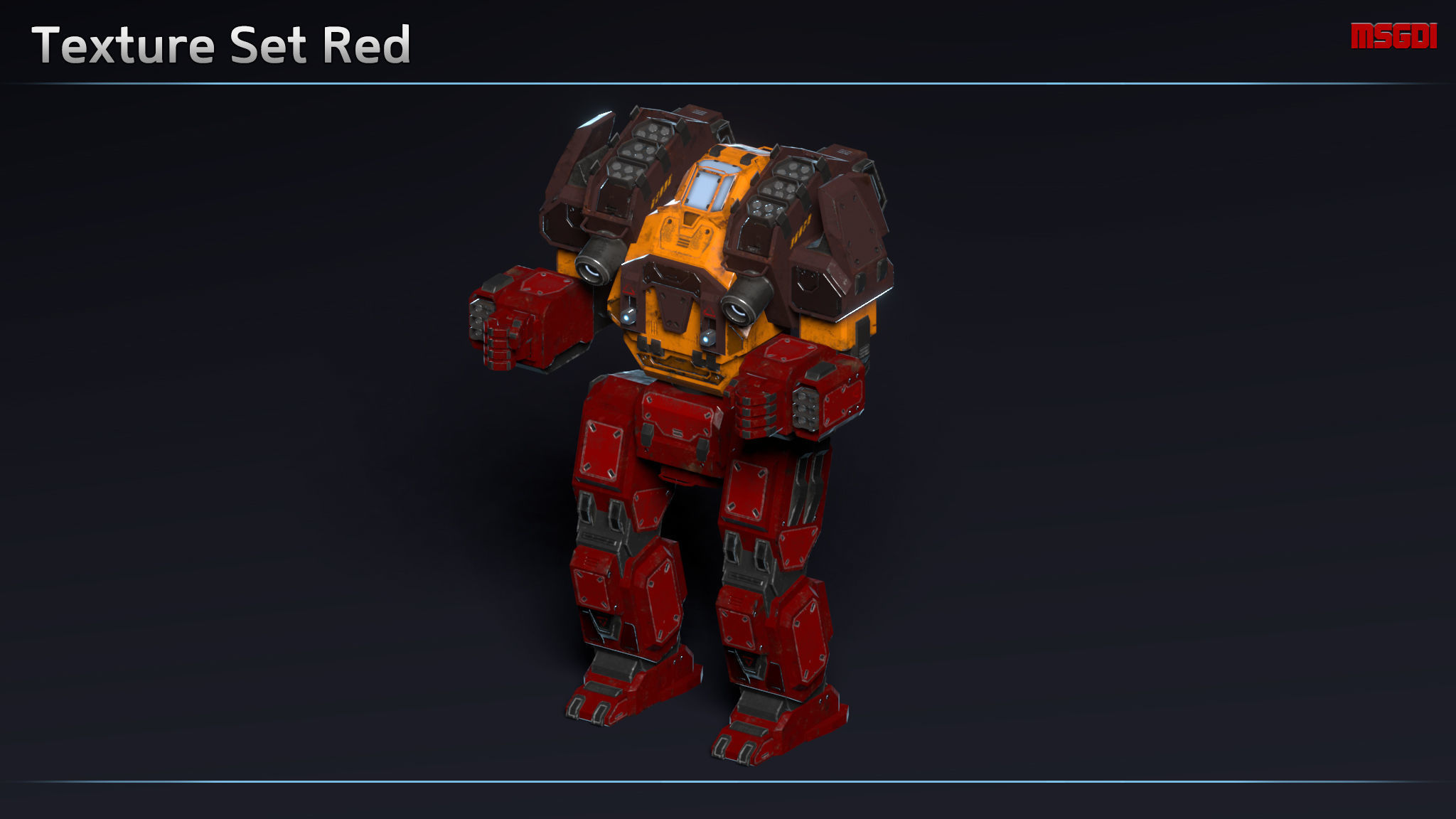 Medium Mech Collection I VR / AR / low-poly | CGTrader