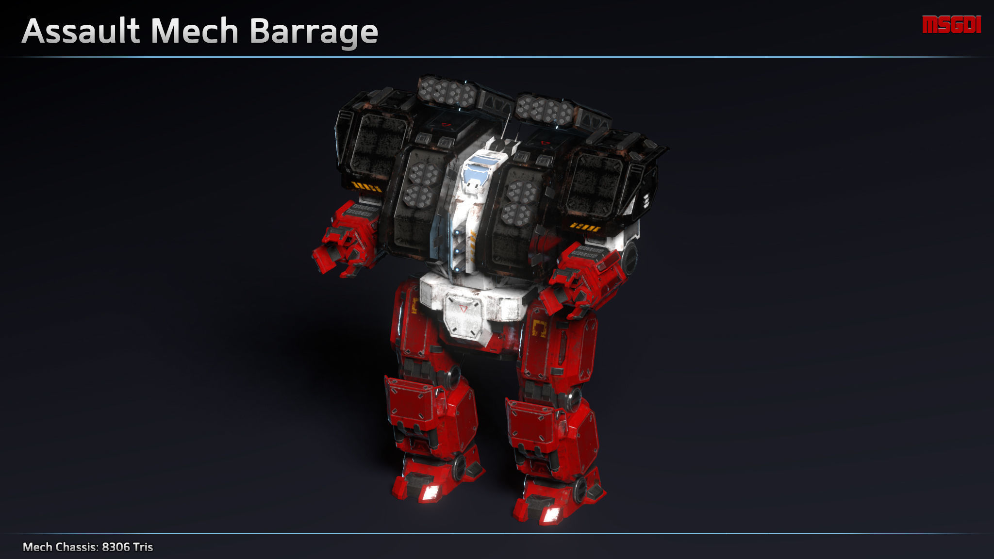 Assault Mech Collection I VR / AR / low-poly | CGTrader