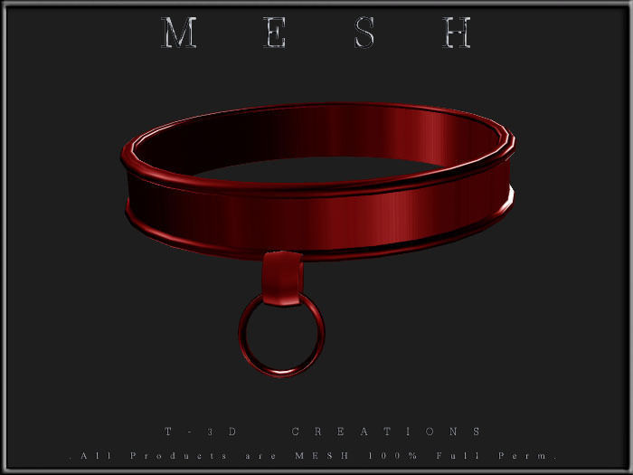 3D model Simple Collar VR / AR / low-poly | CGTrader
