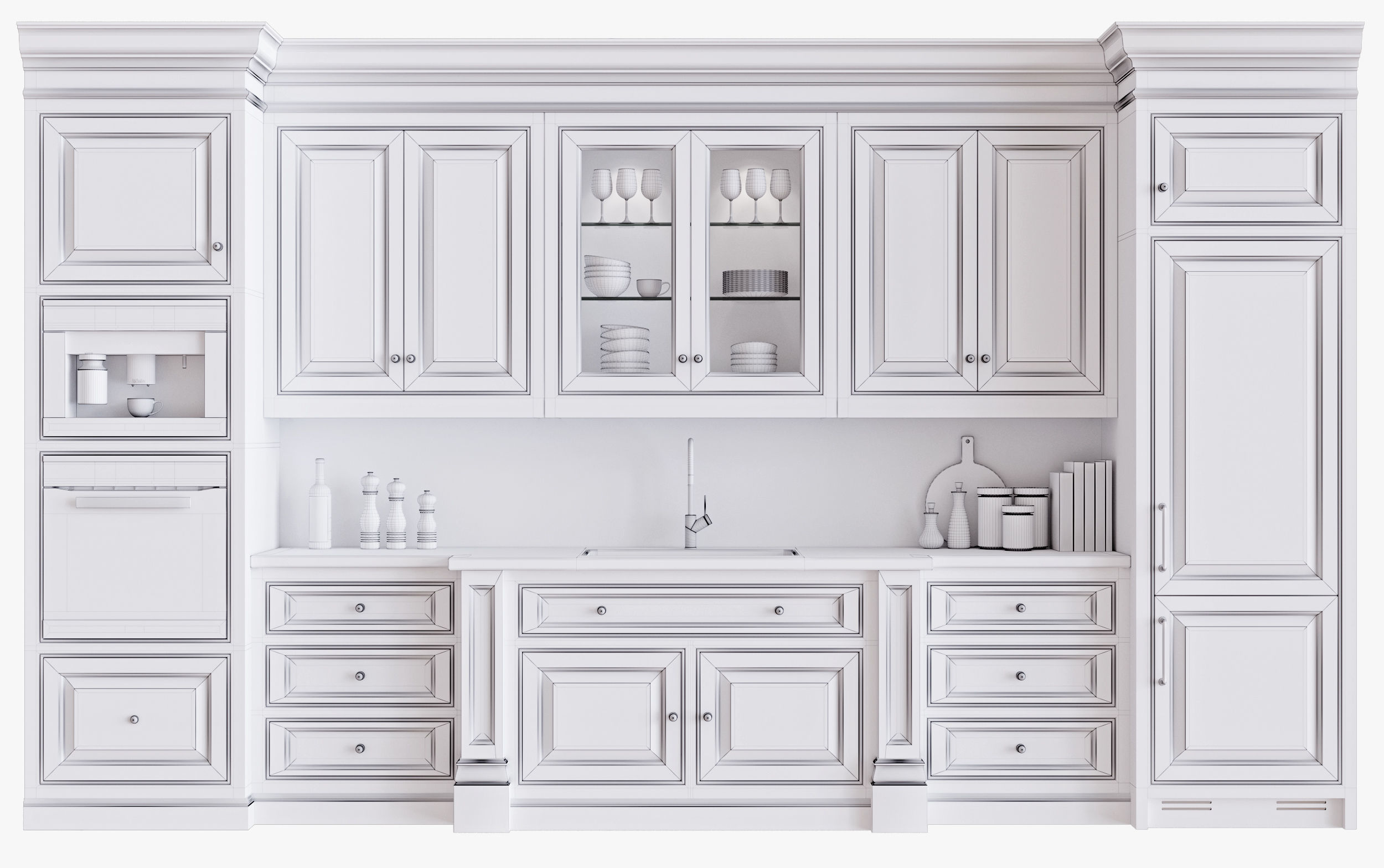 Kitchen by Tom Howley 2 3D model | CGTrader