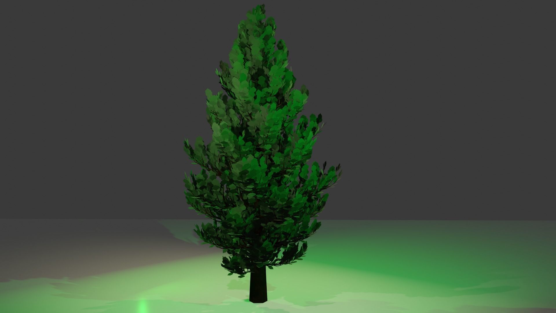Tree- Conifer free 3D model | CGTrader