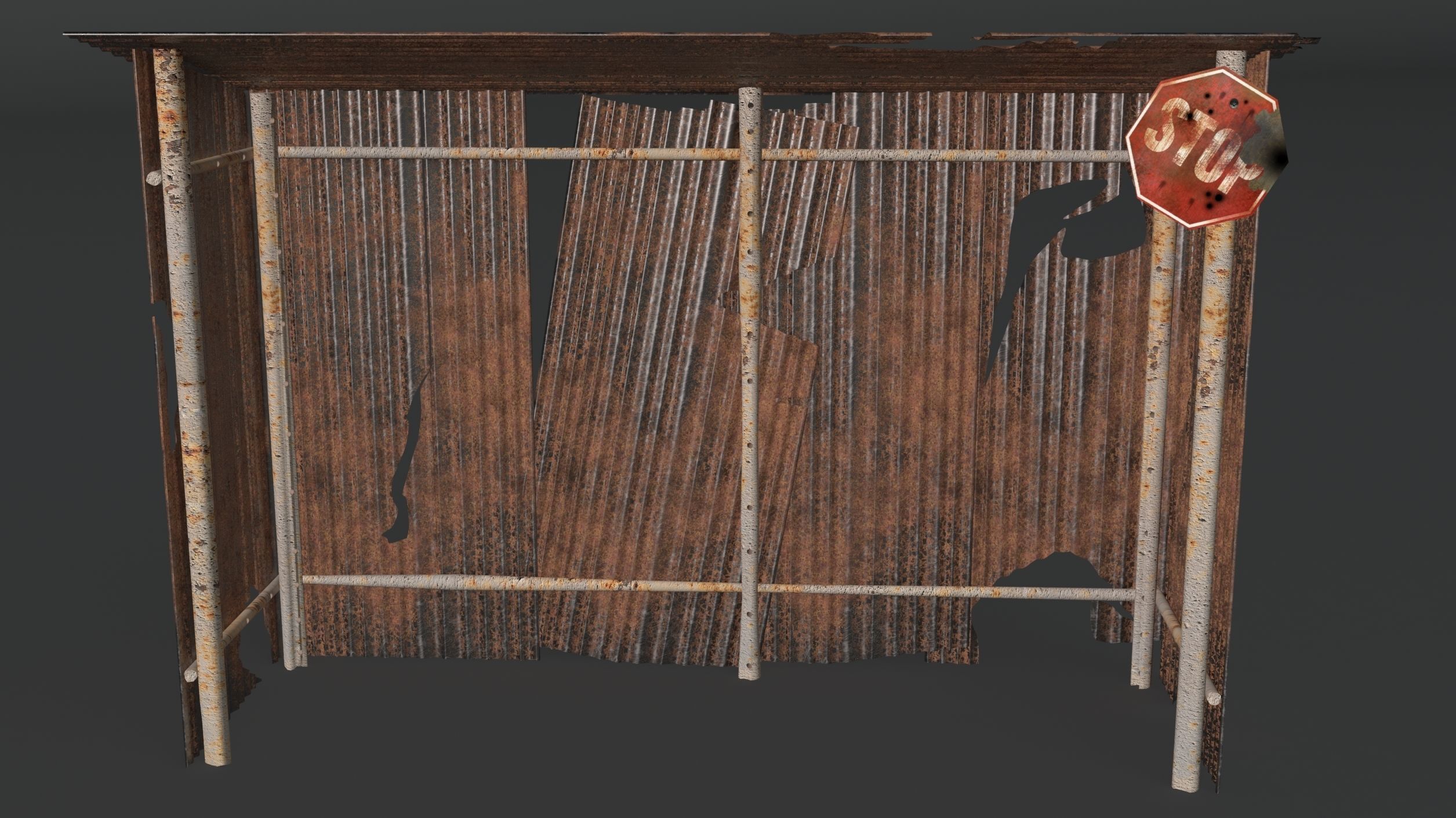 passenger cabin stall 3d model 3D model | CGTrader